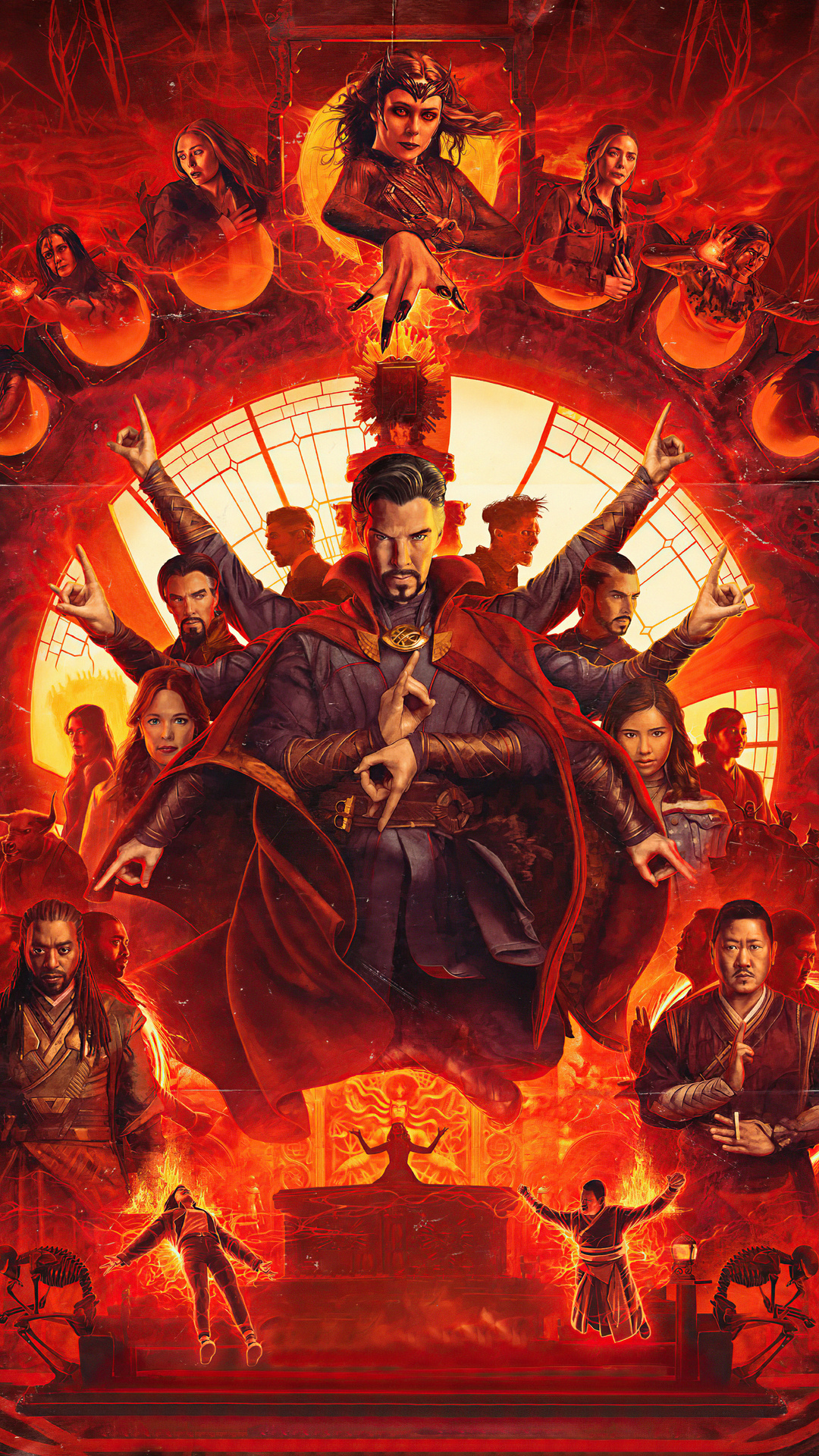 1080x1920 Doctor Strange In The Multiverse Of Madness Movie Art 5k Iphone 7,6s,6 Plus, Pixel xl ...