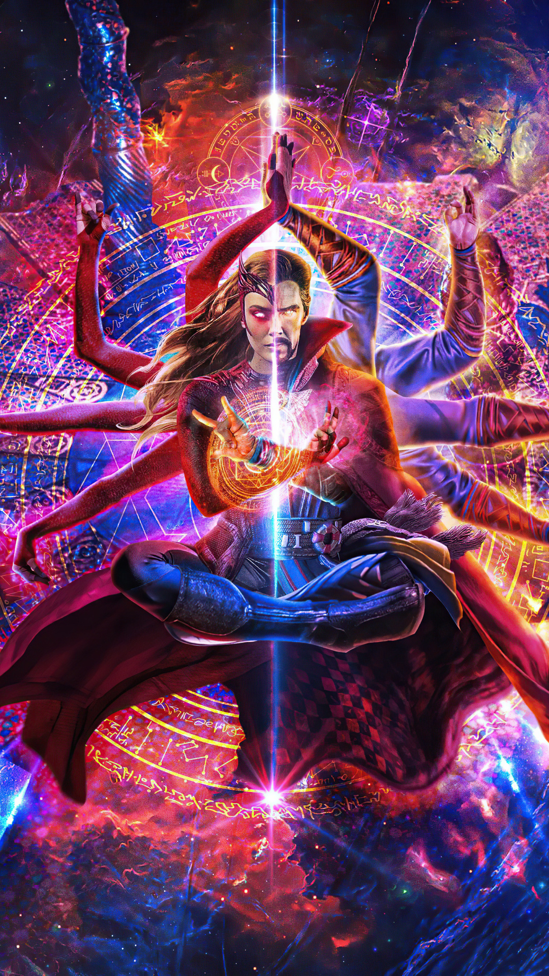 1080x1920 Doctor Strange In The Multiverse Of Madness Poster 4k Iphone