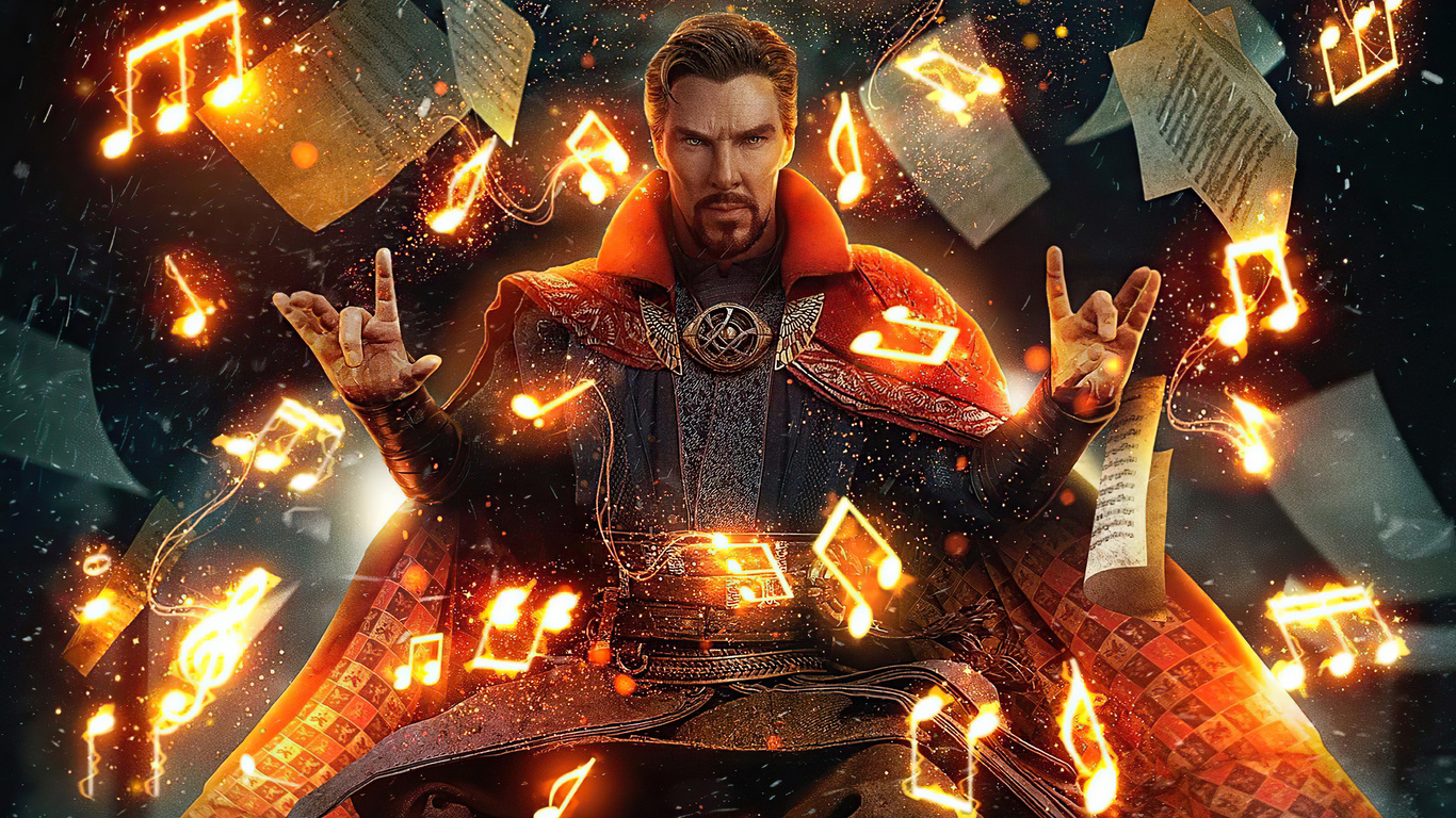 1366x768 Doctor Strange In The Multiverse Of Madness Poster Art 4k Laptop HD ,HD 4k Wallpapers ...