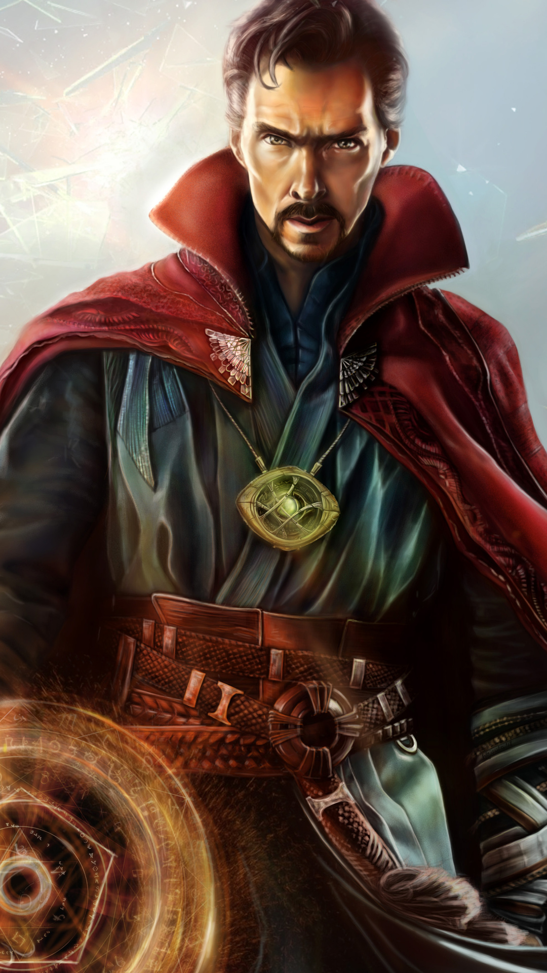 1080x1920 Doctor Strange Paint Artwork Iphone 7,6s,6 Plus, Pixel xl ,One Plus 3,3t,5 ,HD 4k ...