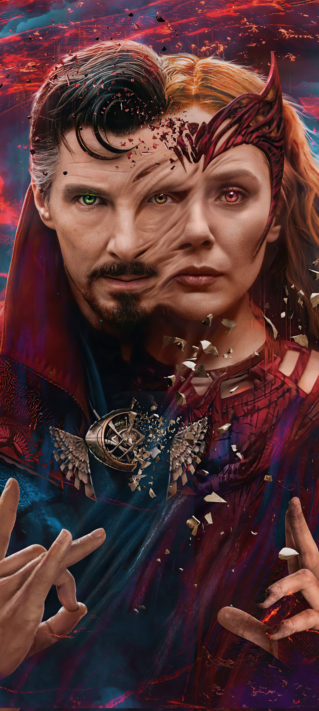 1080x2400 Doctor Strange X Wanda 5k Google Pixel 7 ,HD 4k Wallpapers ...