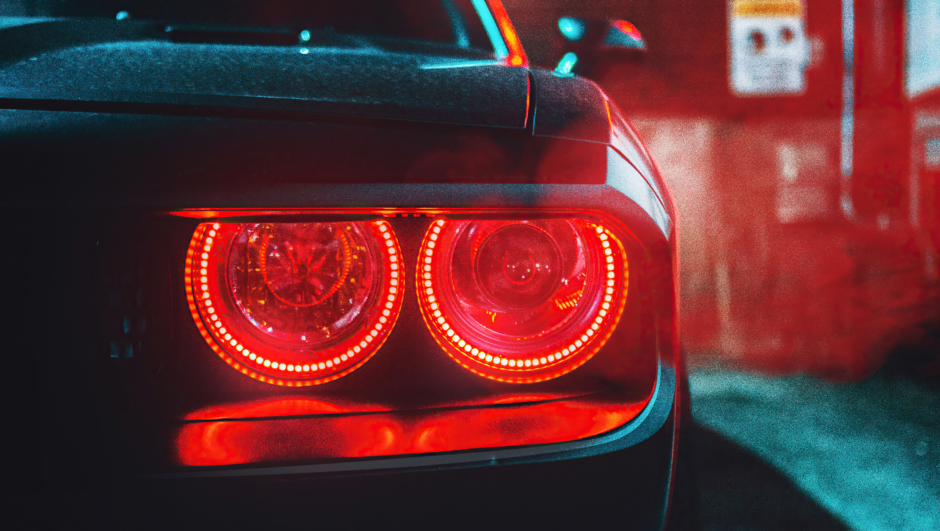 1360x768 Dodge Red Angel Eyes 4k Laptop HD ,HD 4k Wallpapers,Images ...