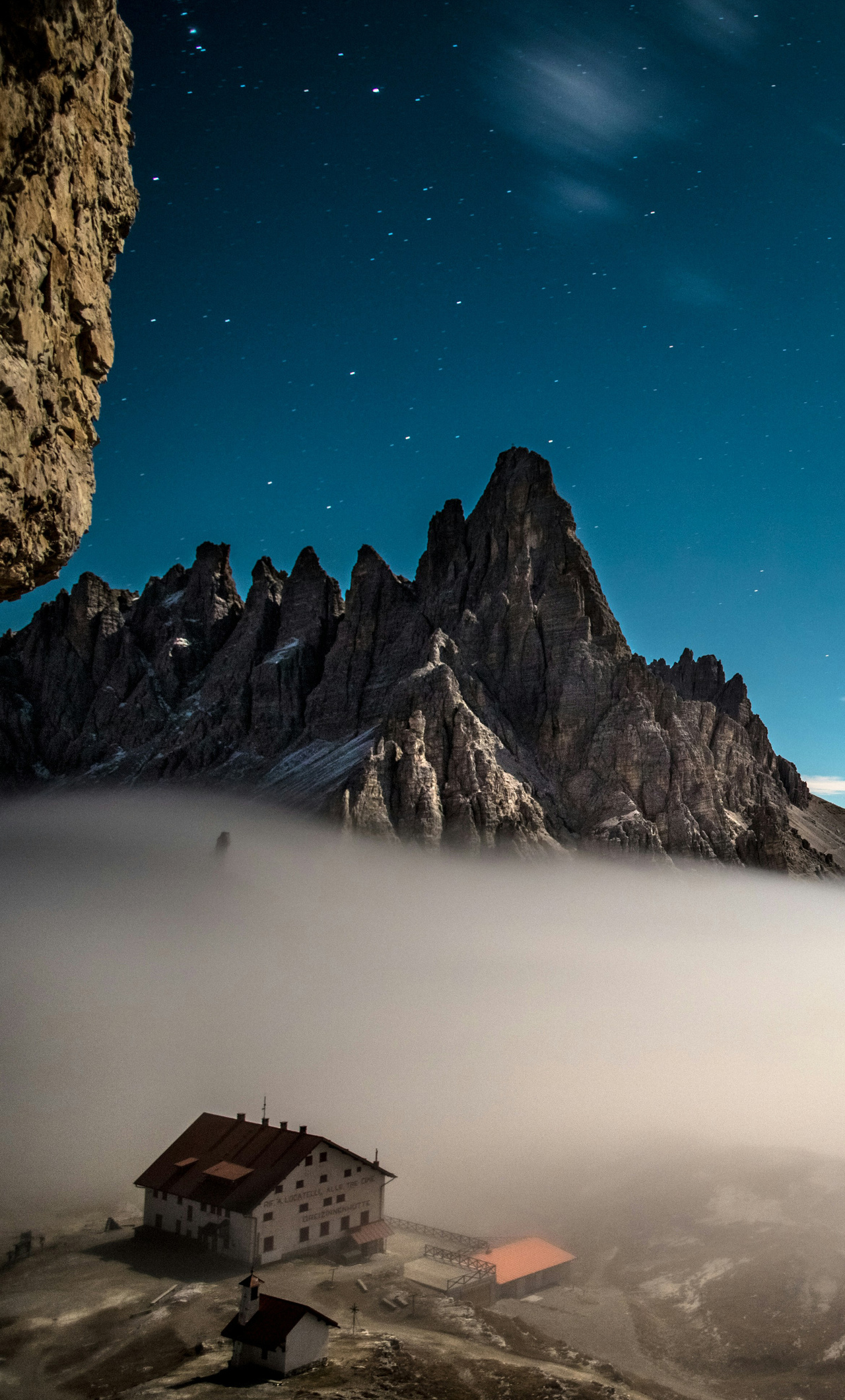 1280x2120 Dolomites Mountain Range Italy Scenery Clouds Sky iPhone 6 ...