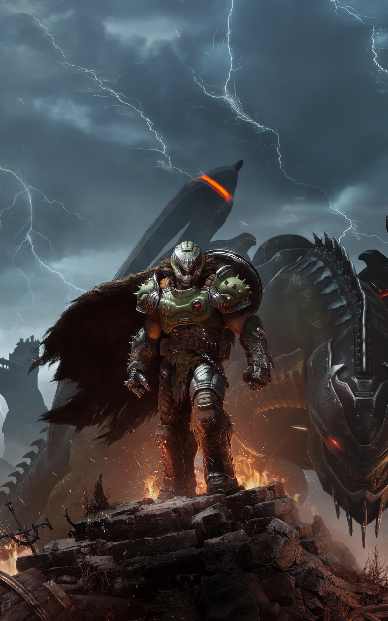 800x1280 Doom The Dark Ages Game Nexus 7,Samsung Galaxy Tab 10,Note ...