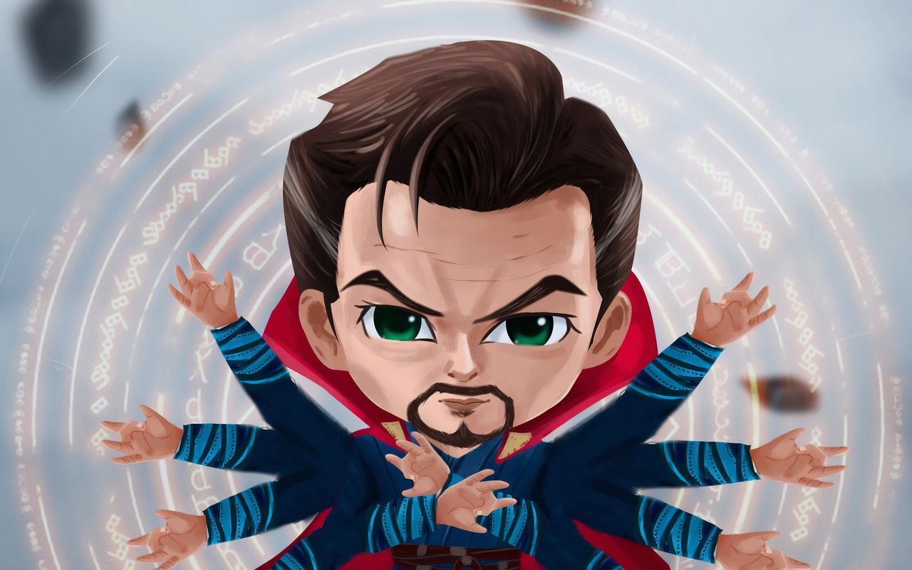 1280x800 Dr Strange Chibi 720P ,HD 4k Wallpapers,Images,Backgrounds ...