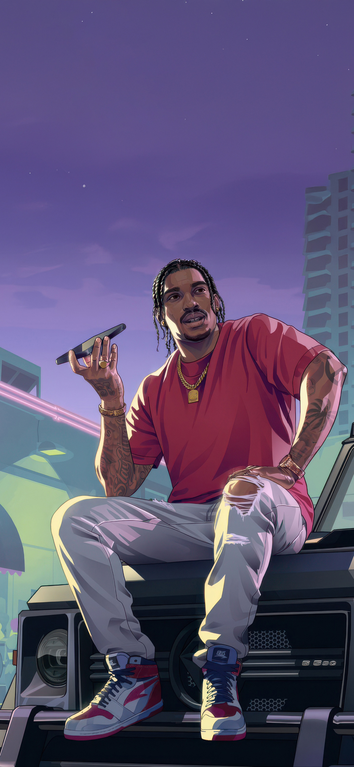 1125x2436 Drequan Priest In Gta 6 Iphone XS,Iphone 10,Iphone X ,HD 4k Wallpapers,Images ...