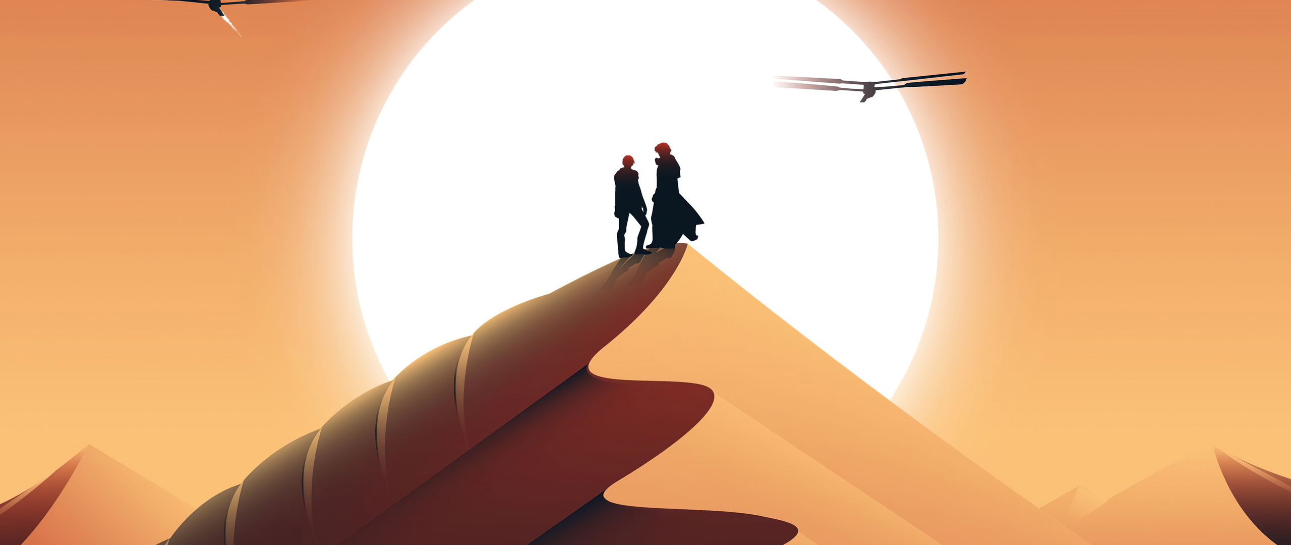 2560x1080 Dune Movie Fanart Poster 4k Wallpaper,2560x1080 Resolution HD ...