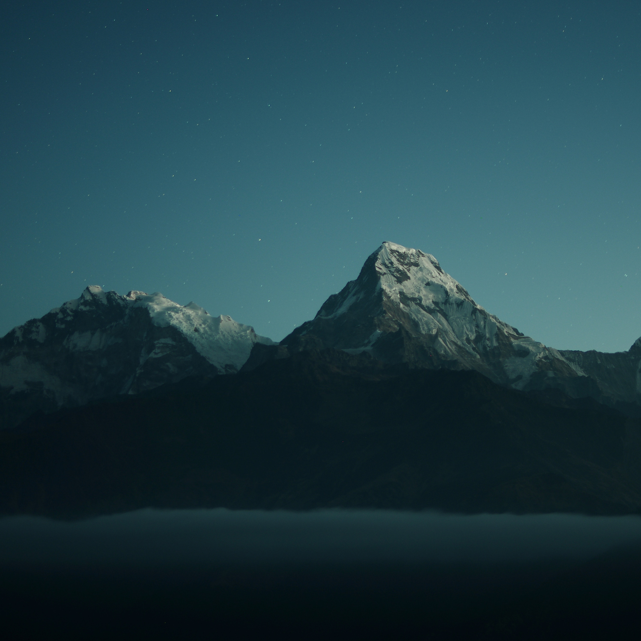 2048x2048 Dusk Mountains 4k Ipad Air ,HD 4k Wallpapers,Images ...