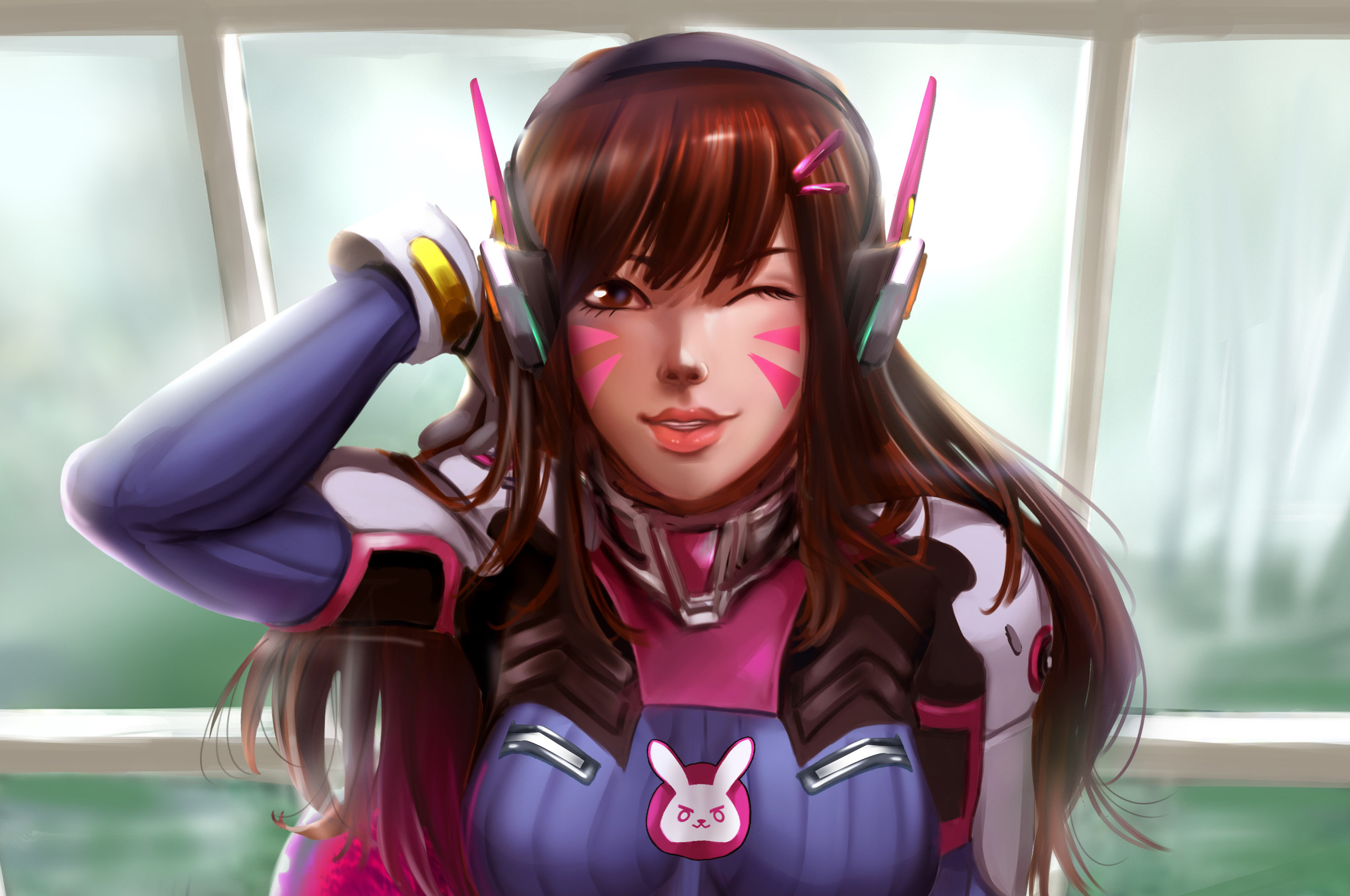 2560x1700 Dva Overwatch Art New Chromebook Pixel Hd 4k Wallpapersimagesbackgroundsphotos And