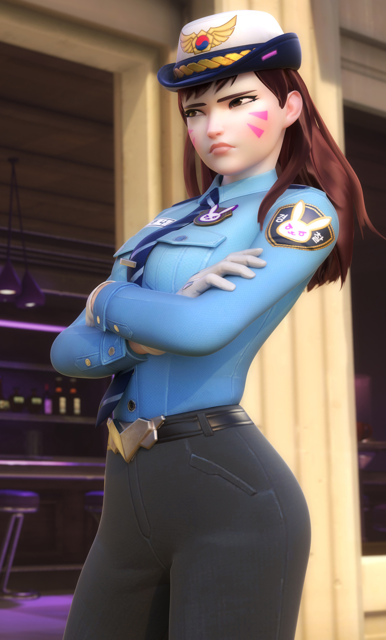 1280x2120 DVa Overwatch Donuts iPhone 6+ ,HD 4k Wallpapers,Images ...