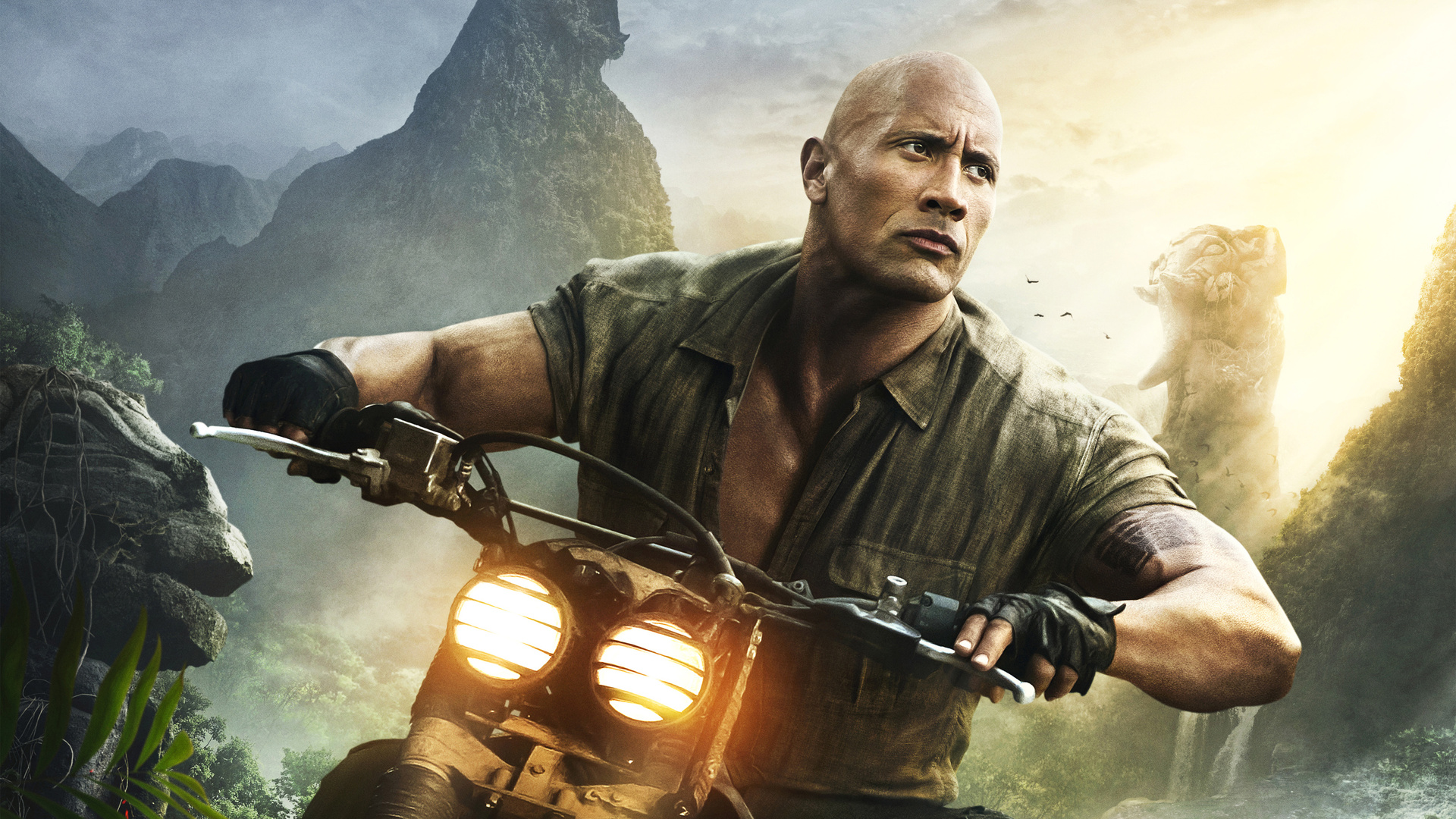 1920x1080 Dwayne Johnson As Dr Smolder Bravestone Jumanji Welcome To ...