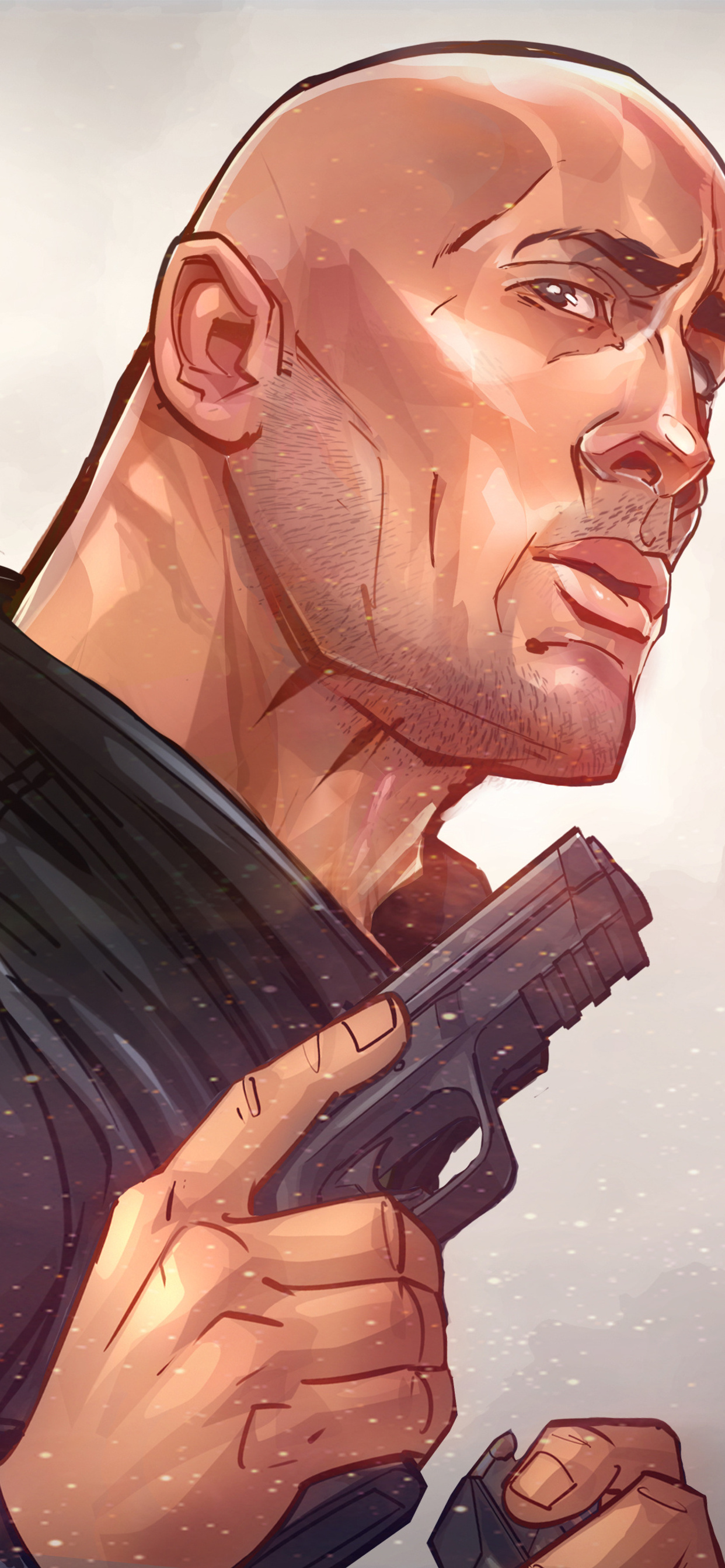 1242x2688 Dwayne The Rock Johnson Iphone XS MAX HD 4k Wallpapers ...