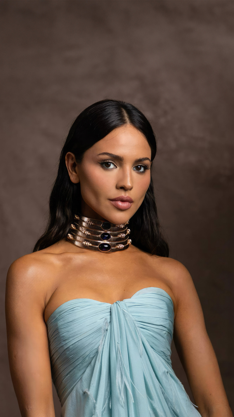 750x1334 Eiza Gonzalez France And Jesse Rambis Oscar Photoshoot iPhone ...