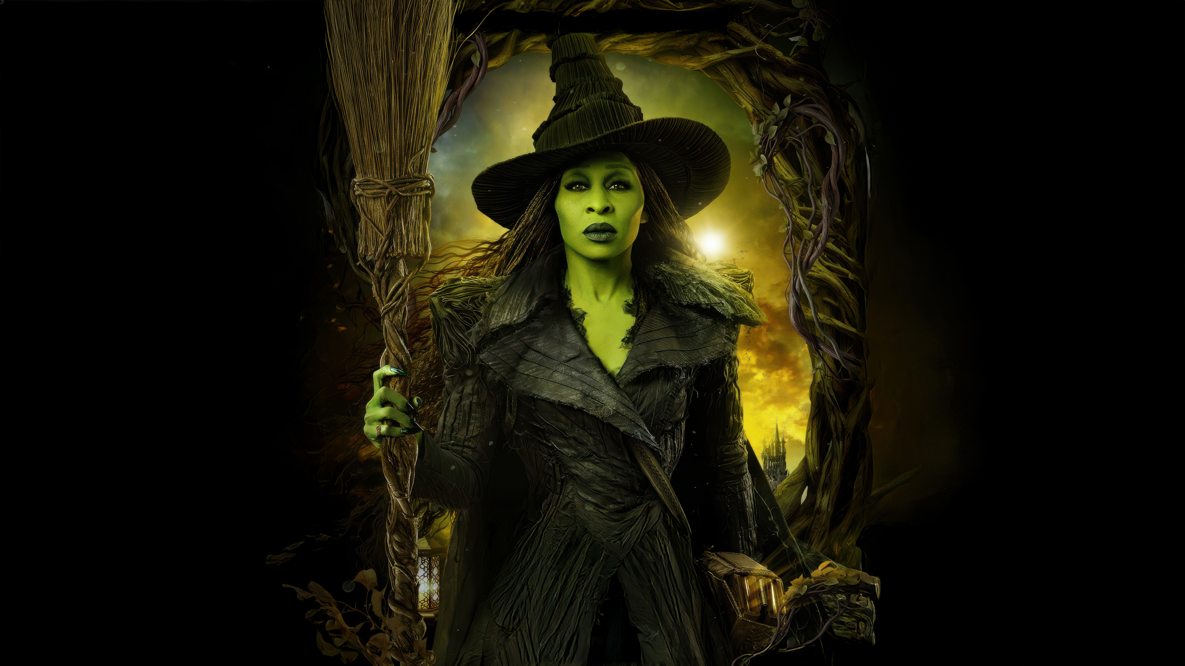 3840x2160 Elphaba In Wicked For Good 2025 Movie 4K ,HD 4k Wallpapers ...