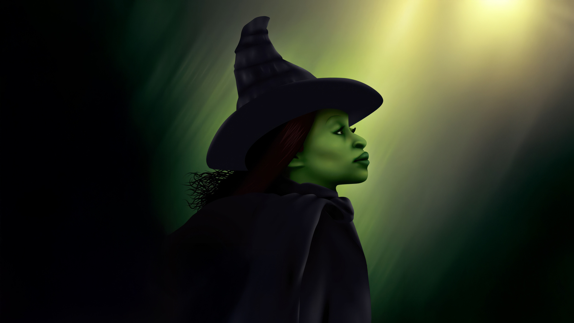 1920x1080 Elphaba In Wicked Movie Fan Made Laptop Full HD 1080P ,HD 4k ...