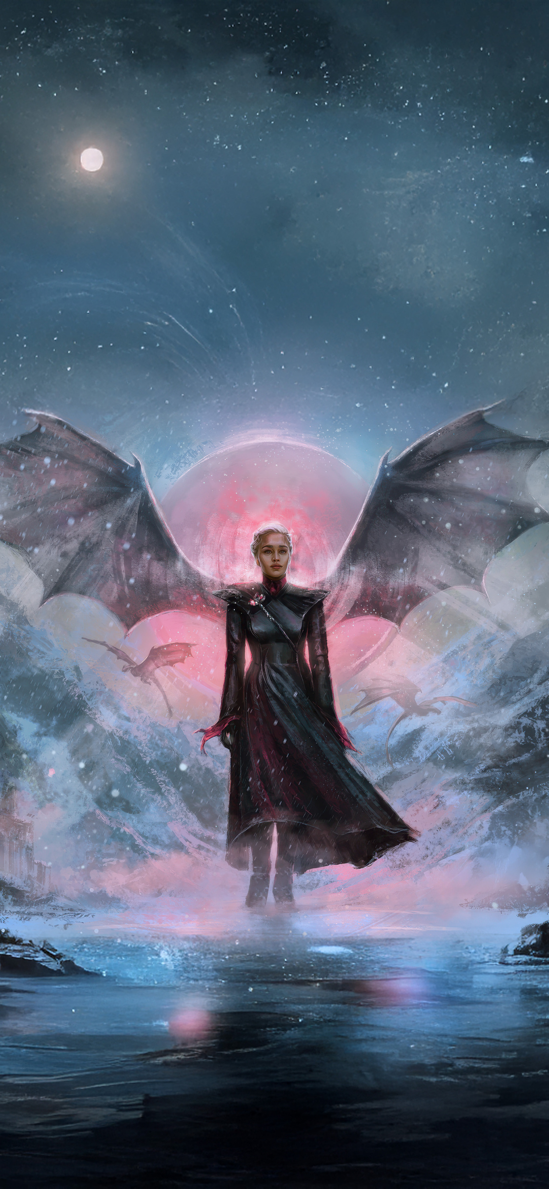 1125x2436 Emilia Clarke As Daenerys Targaryen Iphone XS,Iphone 10 ...