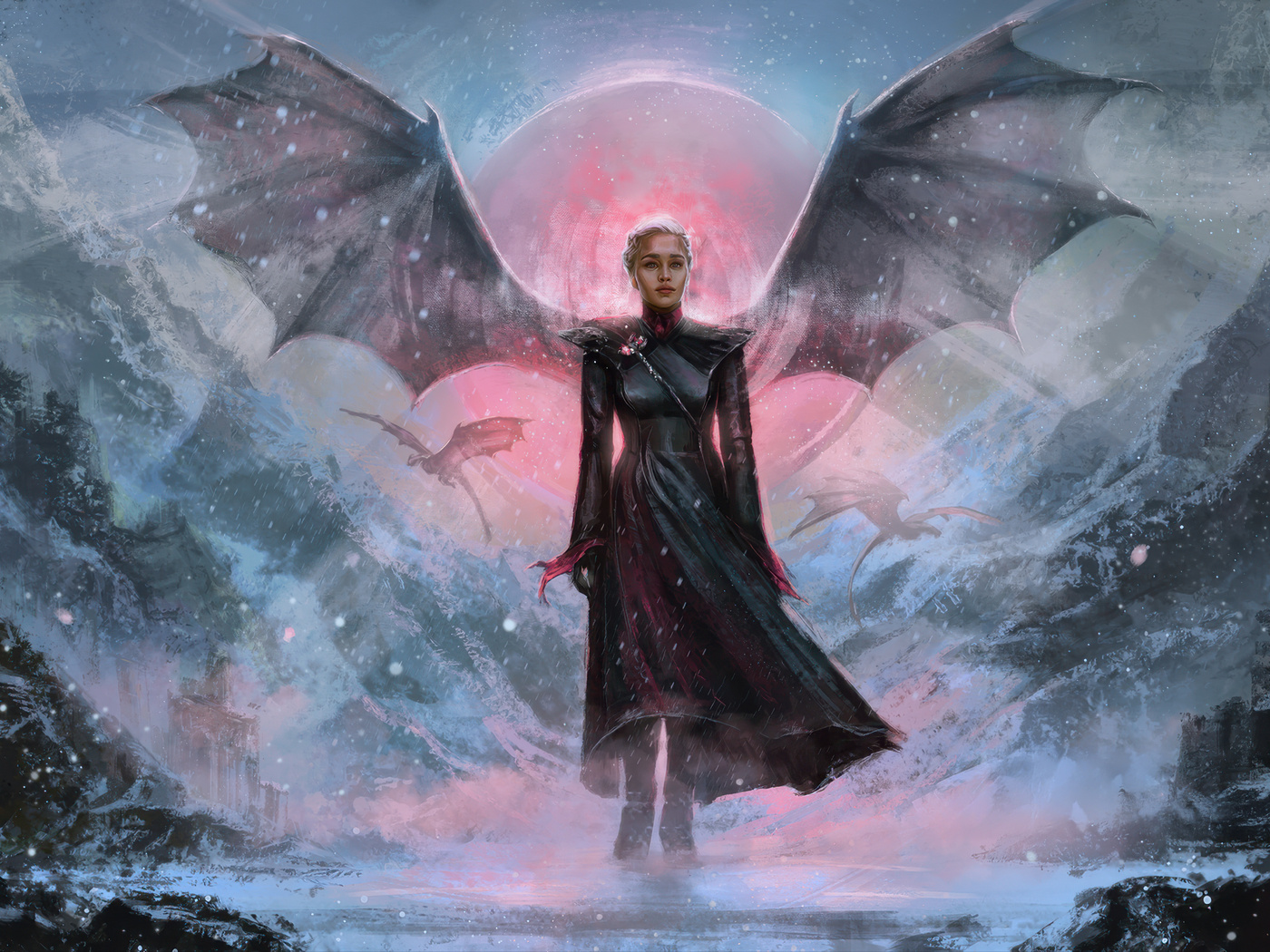 1400x1050 Emilia Clarke As Daenerys Targaryen Wallpaper,1400x1050 ...