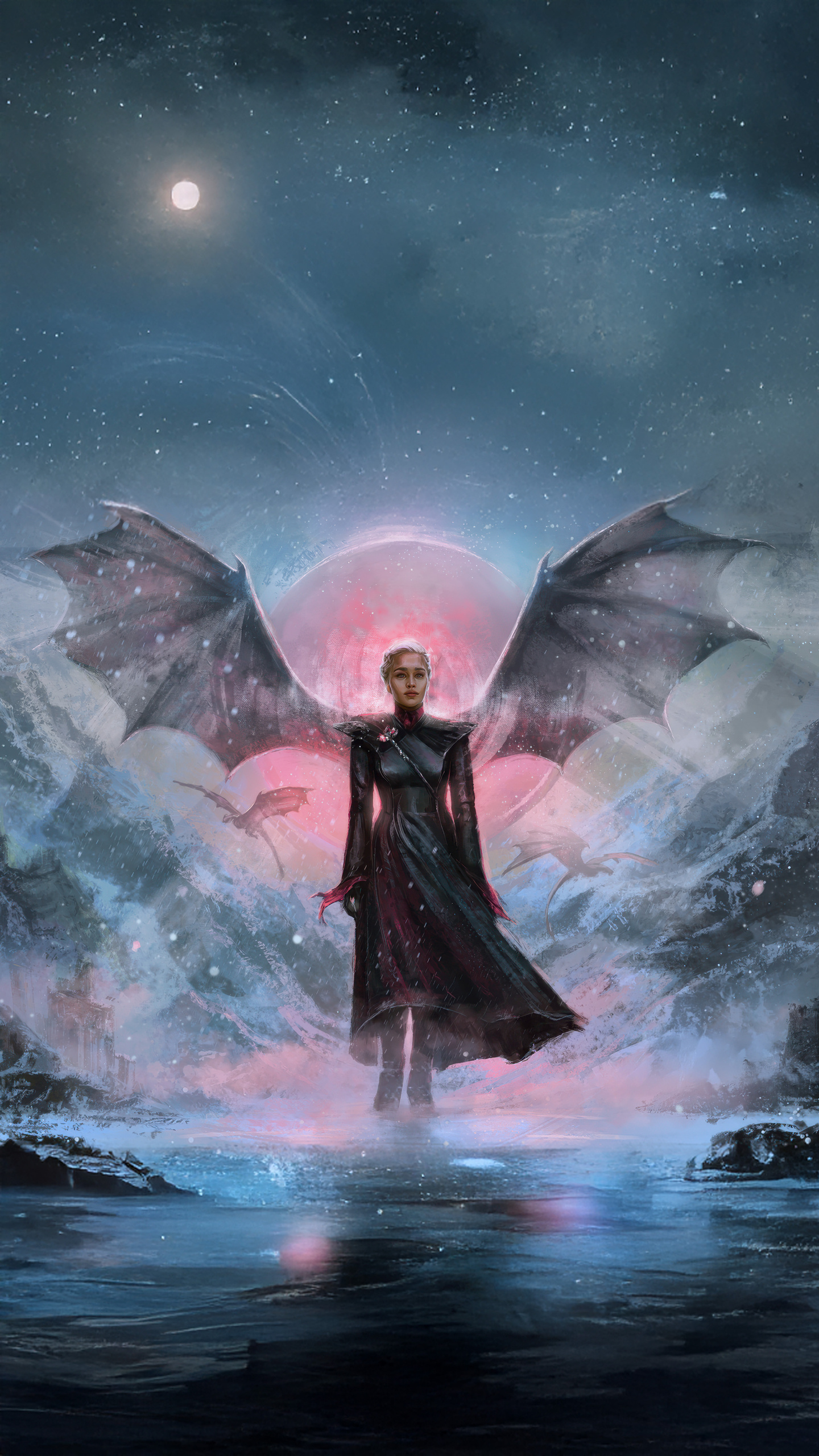 1440x2560 Emilia Clarke As Daenerys Targaryen Samsung Galaxy S6,S7 ...