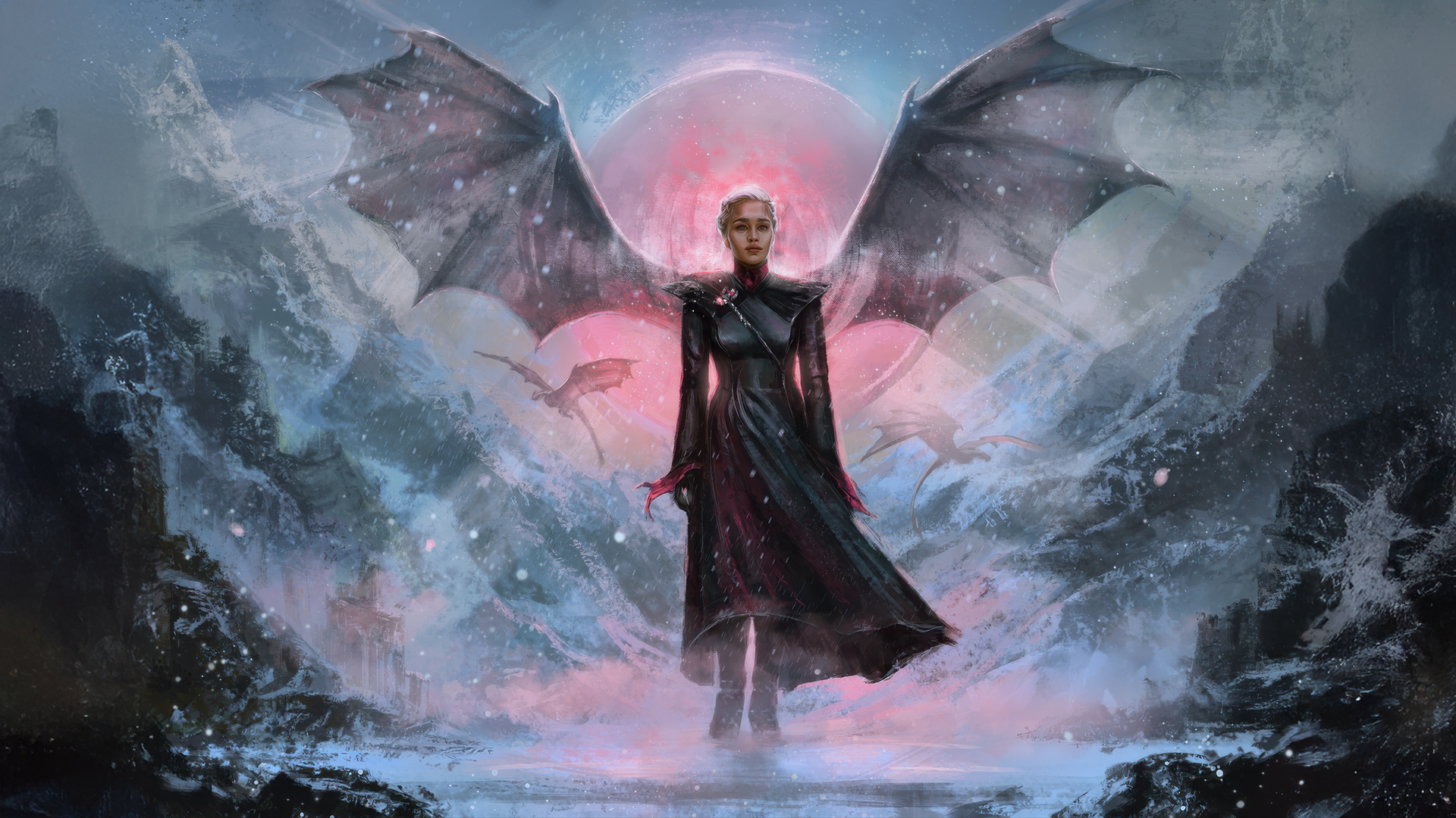 1920x1080 Emilia Clarke As Daenerys Targaryen Laptop Full HD 1080P ,HD ...