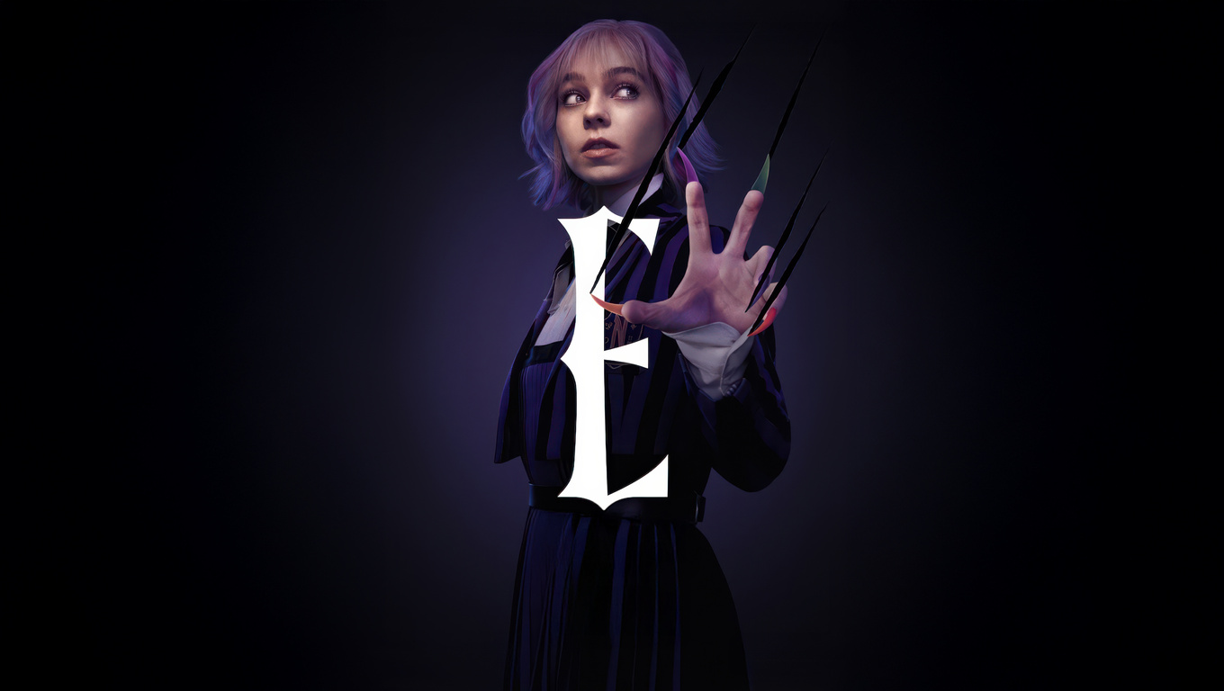 1360x768 Emma Myers As Enid Sinclair For Wednesday Season 2 Laptop HD ...