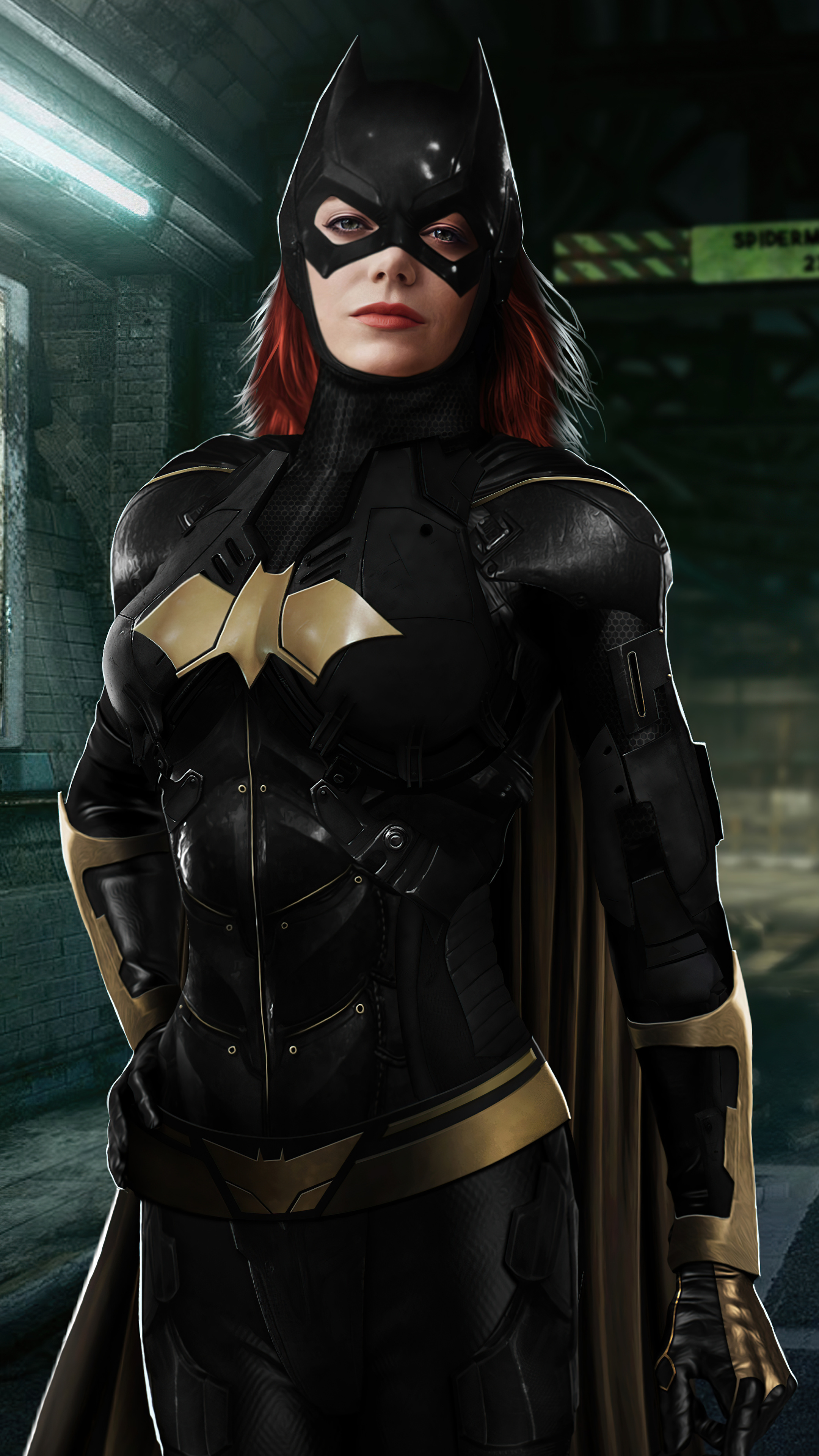 2160x3840 Emma Stone As Batgirl 5k Sony Xperia X,XZ,Z5 Premium ,HD 4k ...