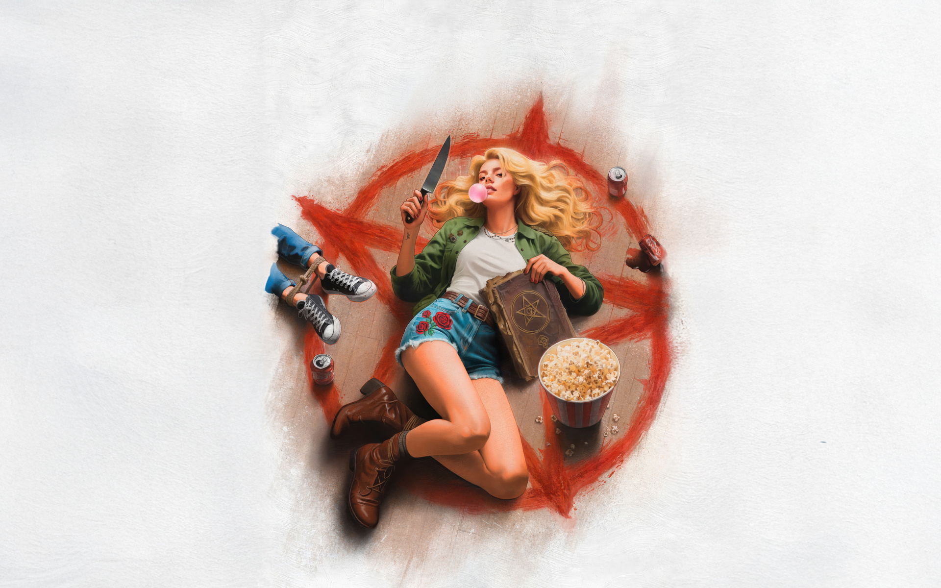 1920x1200 Enchanted Girl With Spellbook 1080P Resolution ,HD 4k ...