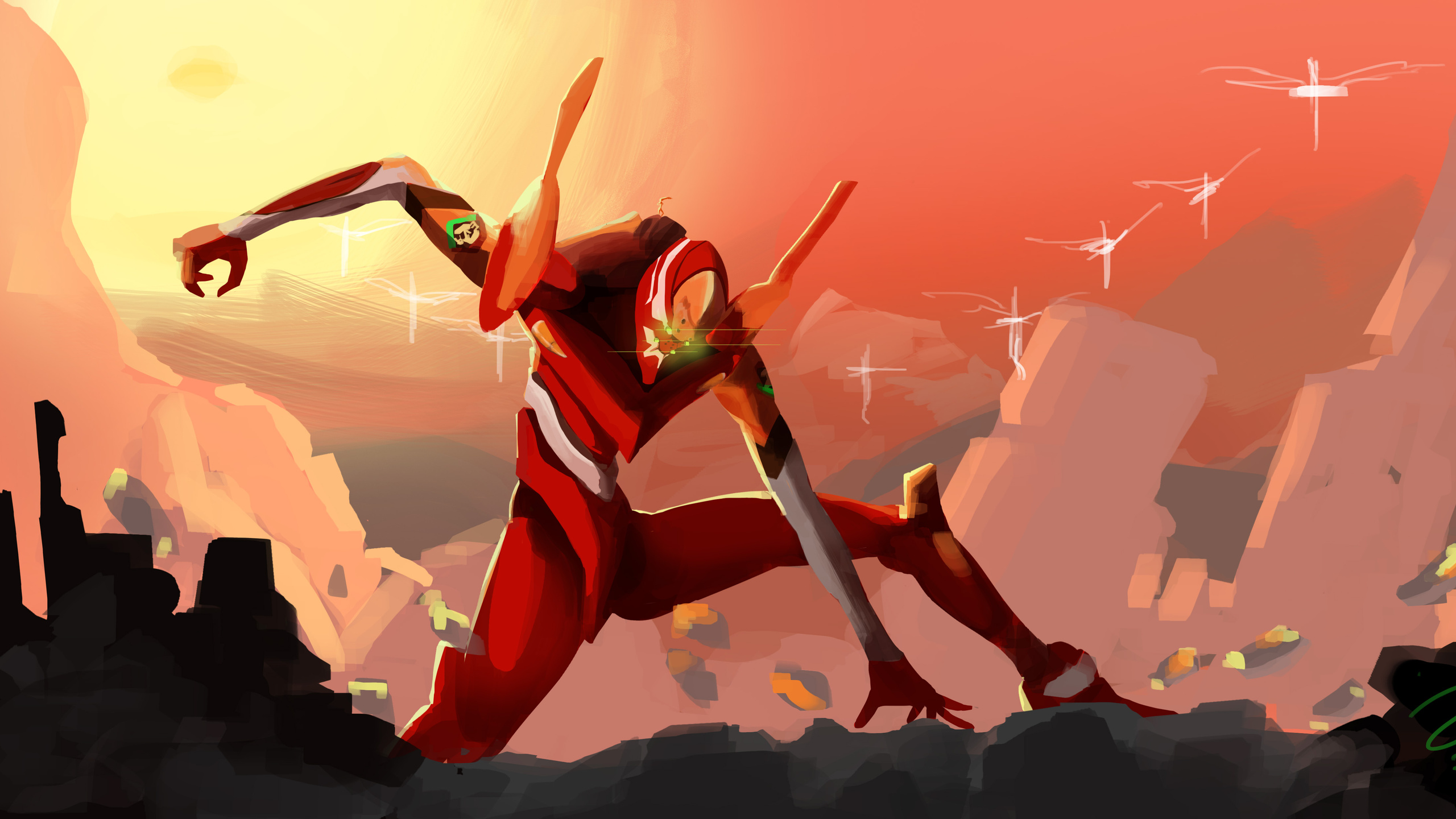 2560x1440 EVA Unit Neon Genesis Evangelion 1440P Resolution ,HD 4k ...