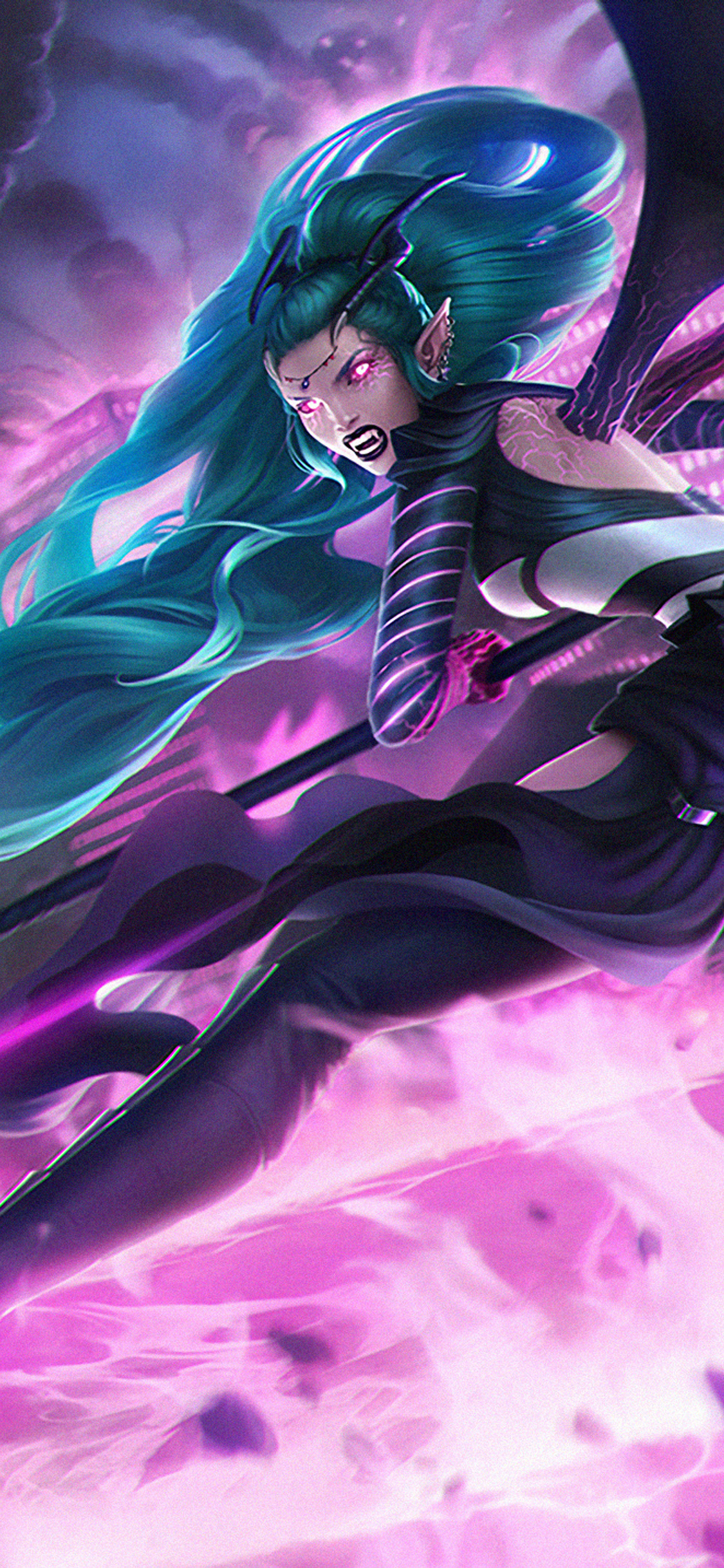 1125x2436 Evelynn Vampire League Of Legends Iphone XS,Iphone 10,Iphone ...