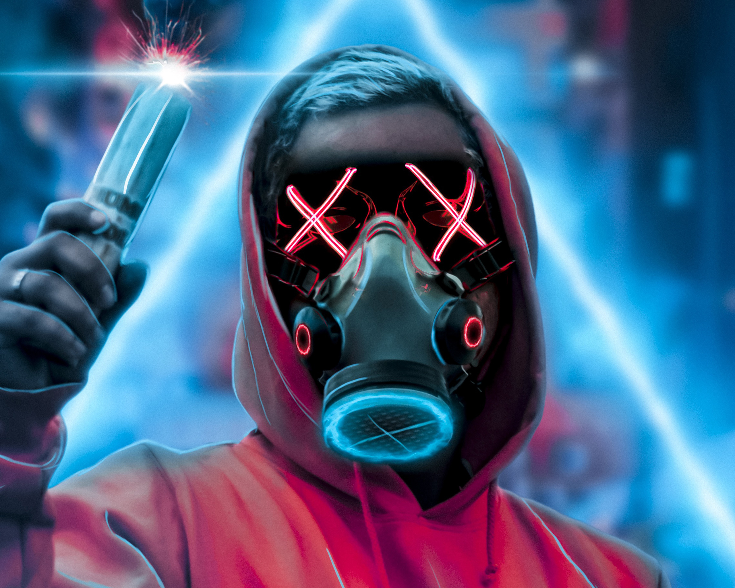 2560x2048 Face Mask Smoke Bomb 4k 2560x2048 Resolution HD 4k Wallpapers ...