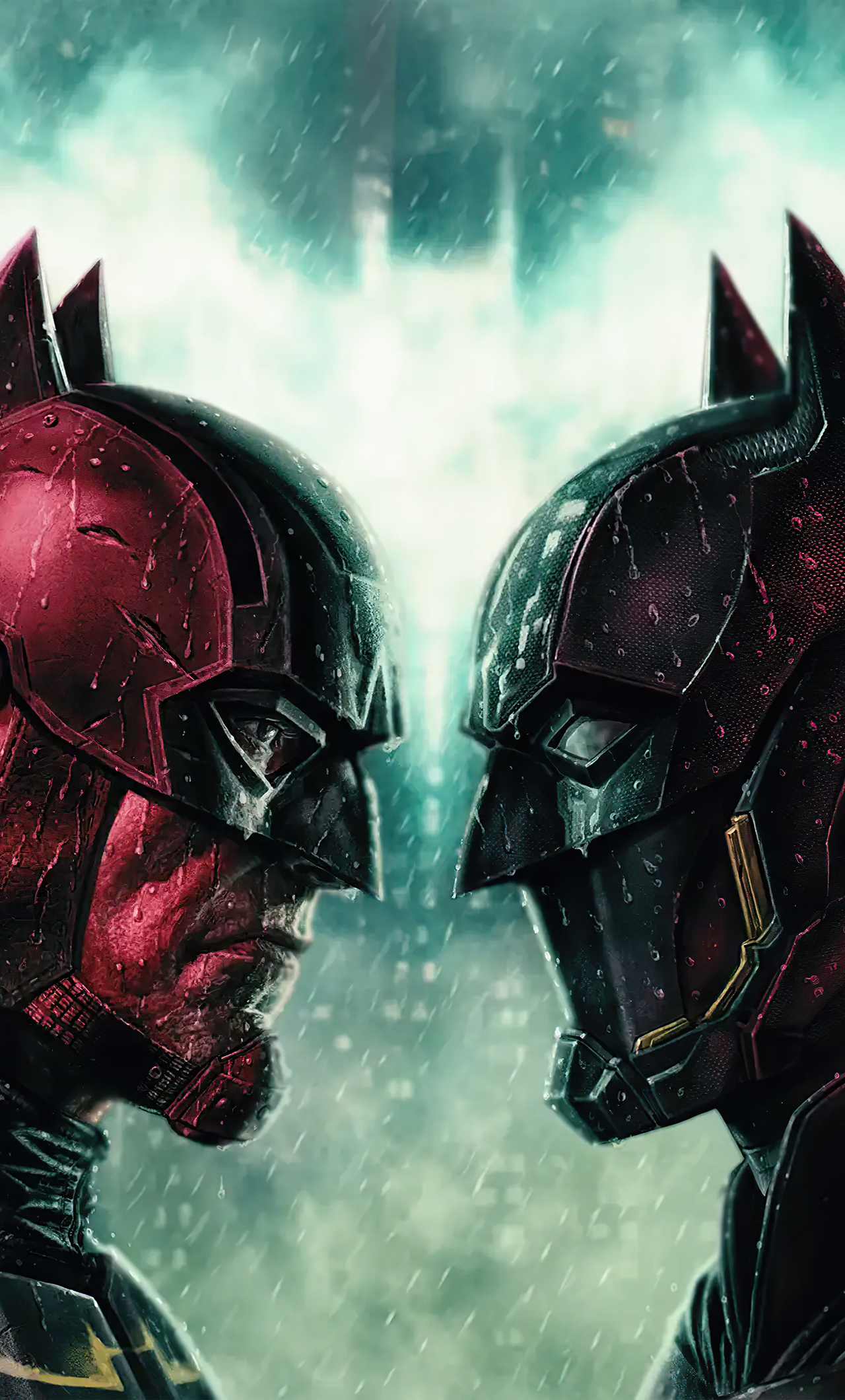 1280x2120 Face Off Batman 4k iPhone 6+ ,HD 4k Wallpapers,Images ...