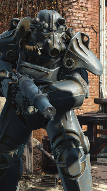 412x732 Fallout 4 High Res Texture Pack 412x732 Resolution HD 4k ...