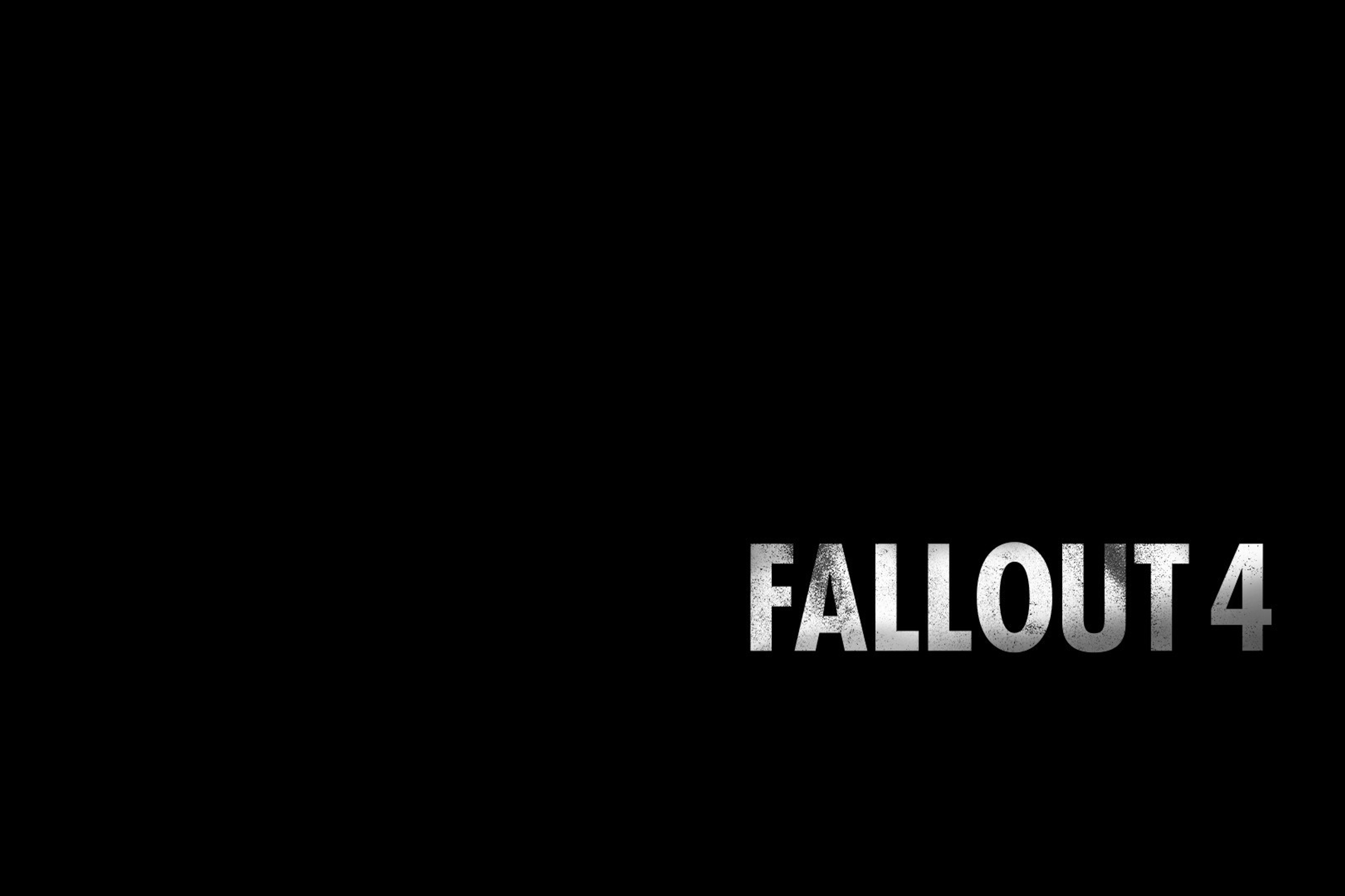 3840x2560 Fallout 4 Logo 3840x2560 Resolution HD 4k Wallpapers, Images ...