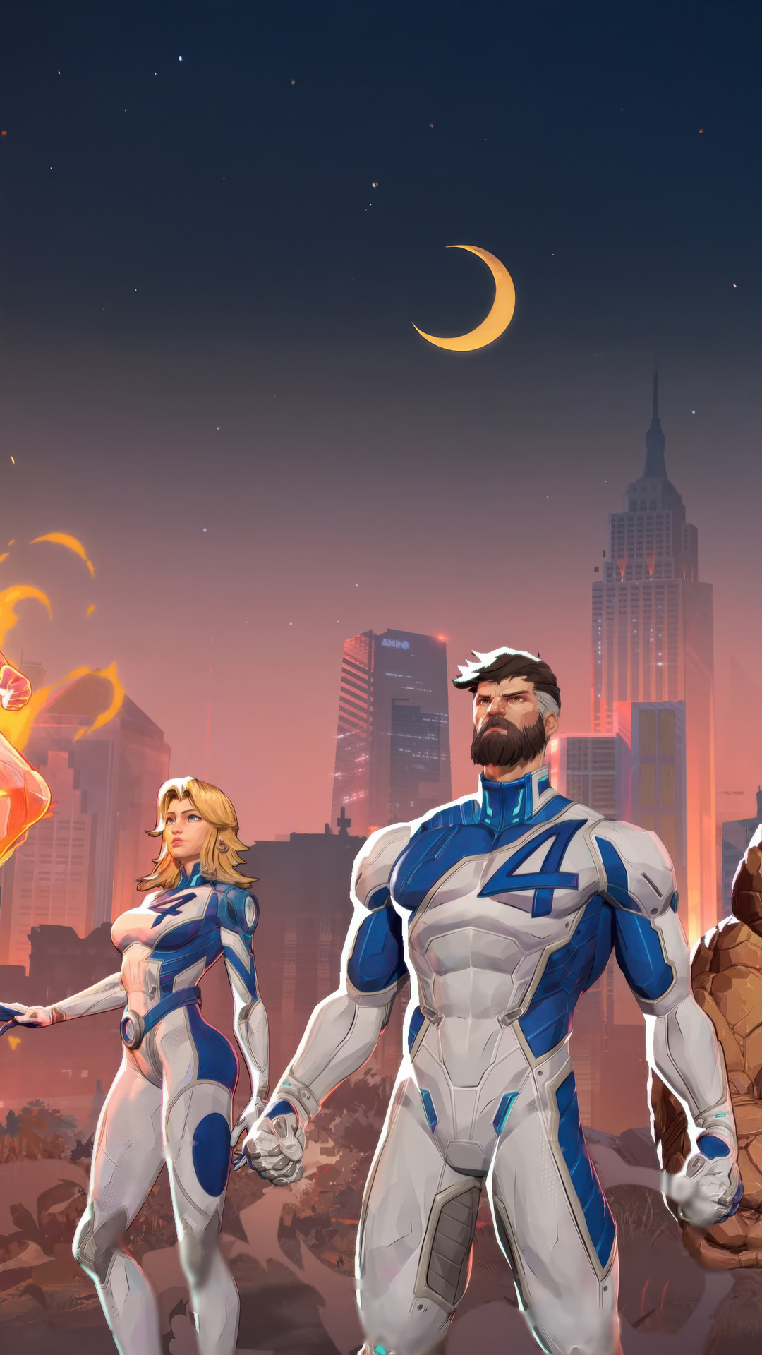 1080x1920 Fantastic Four In Marvel Rivals Game Iphone 7,6s,6 Plus ...