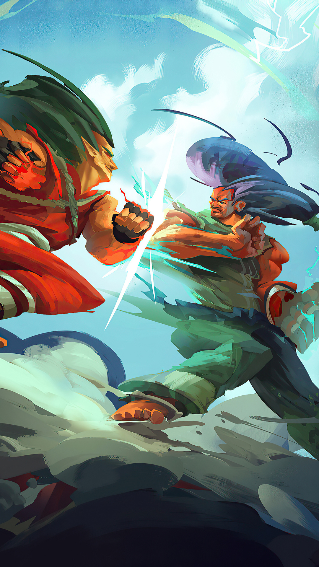 1080x1920 Fantasy Fighters Iphone 7,6s,6 Plus, Pixel xl ,One Plus 3,3t ...