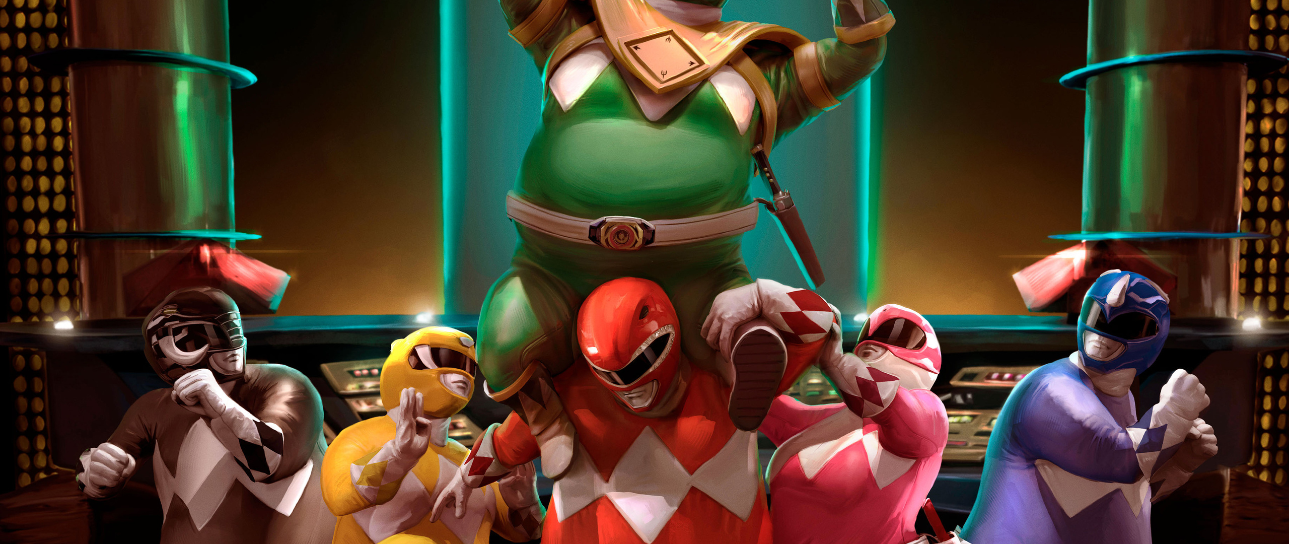 2560x1080 Fat Power Rangers Heroes 4k Wallpaper,2560x1080 Resolution HD ...