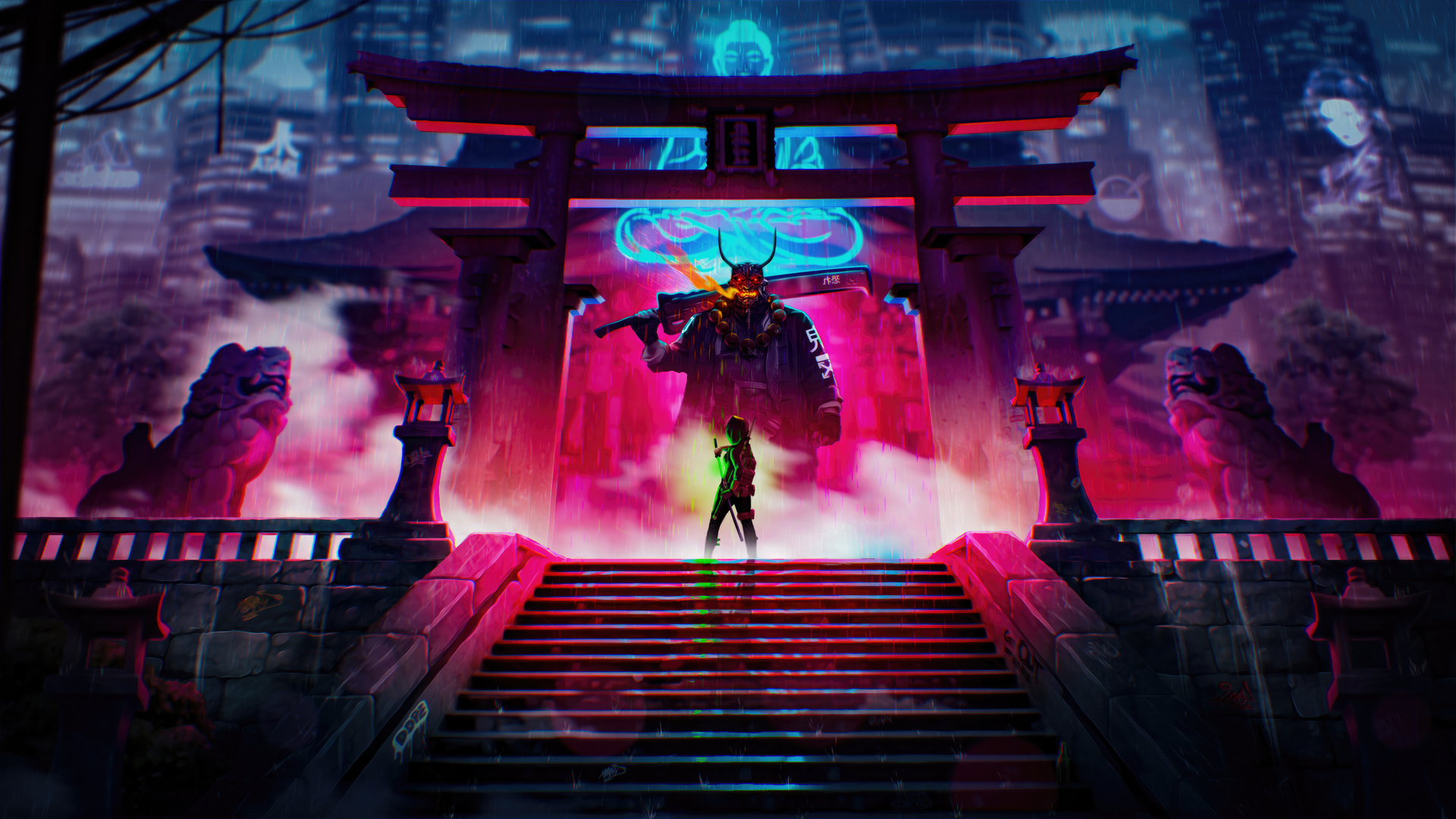 1920x1080 Fearless Shadow The Unyielding Ninja Laptop Full HD 1080P ,HD ...