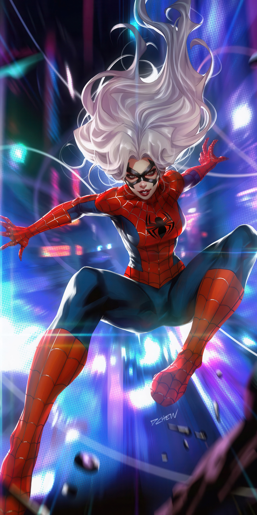 1080x2160 Felicia Wearing Spidey Costume One Plus 5T,Honor 7x,Honor ...