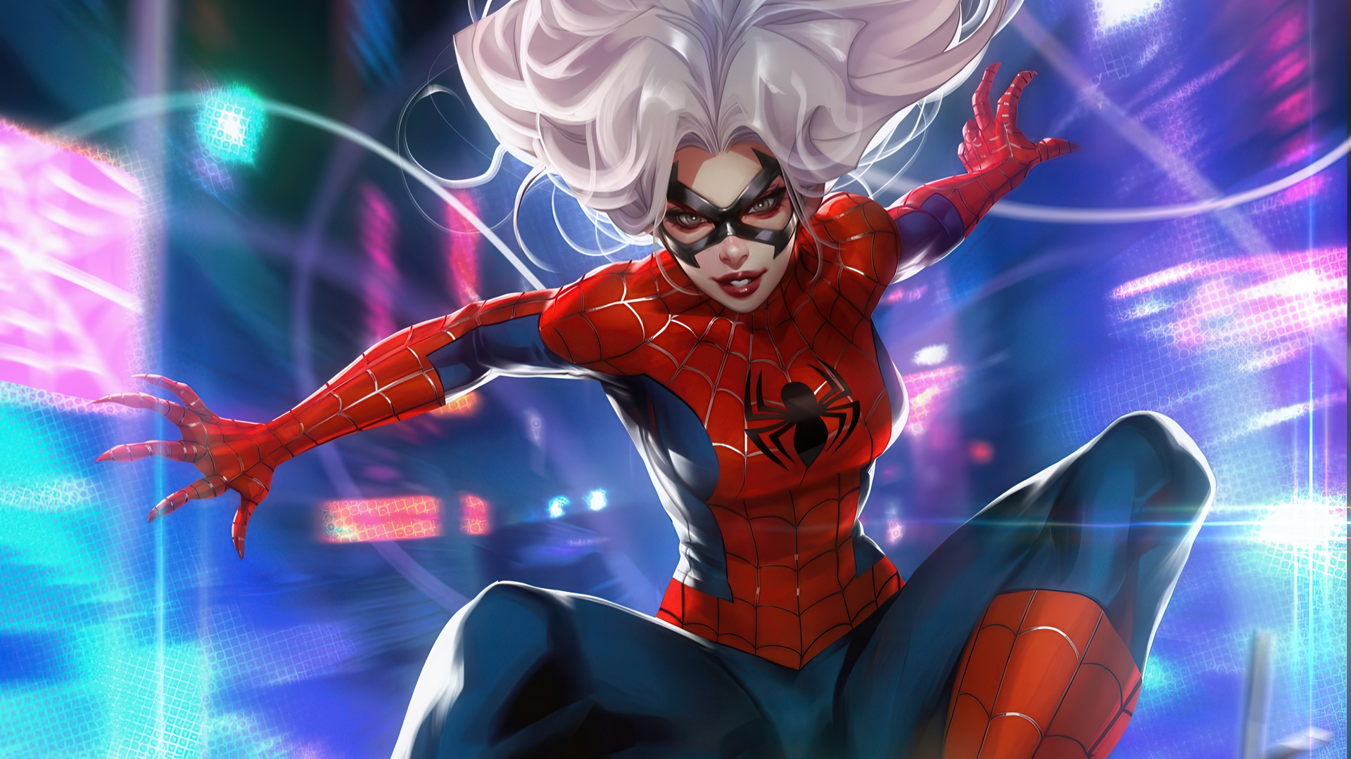 1920x1080 Felicia Wearing Spidey Costume Laptop Full HD 1080P ,HD 4k ...