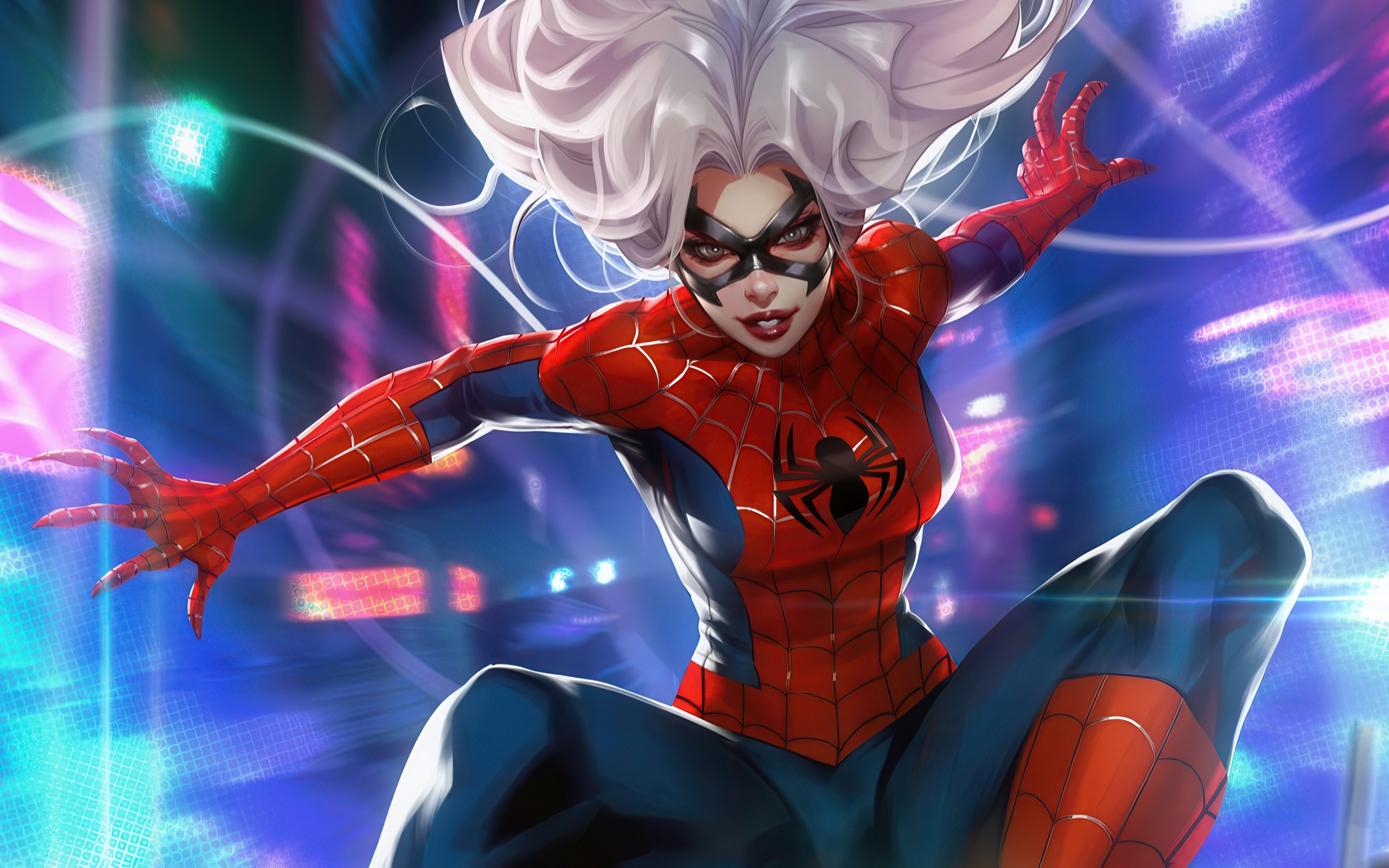 2560x1600 Felicia Wearing Spidey Costume Wallpaper,2560x1600 Resolution ...
