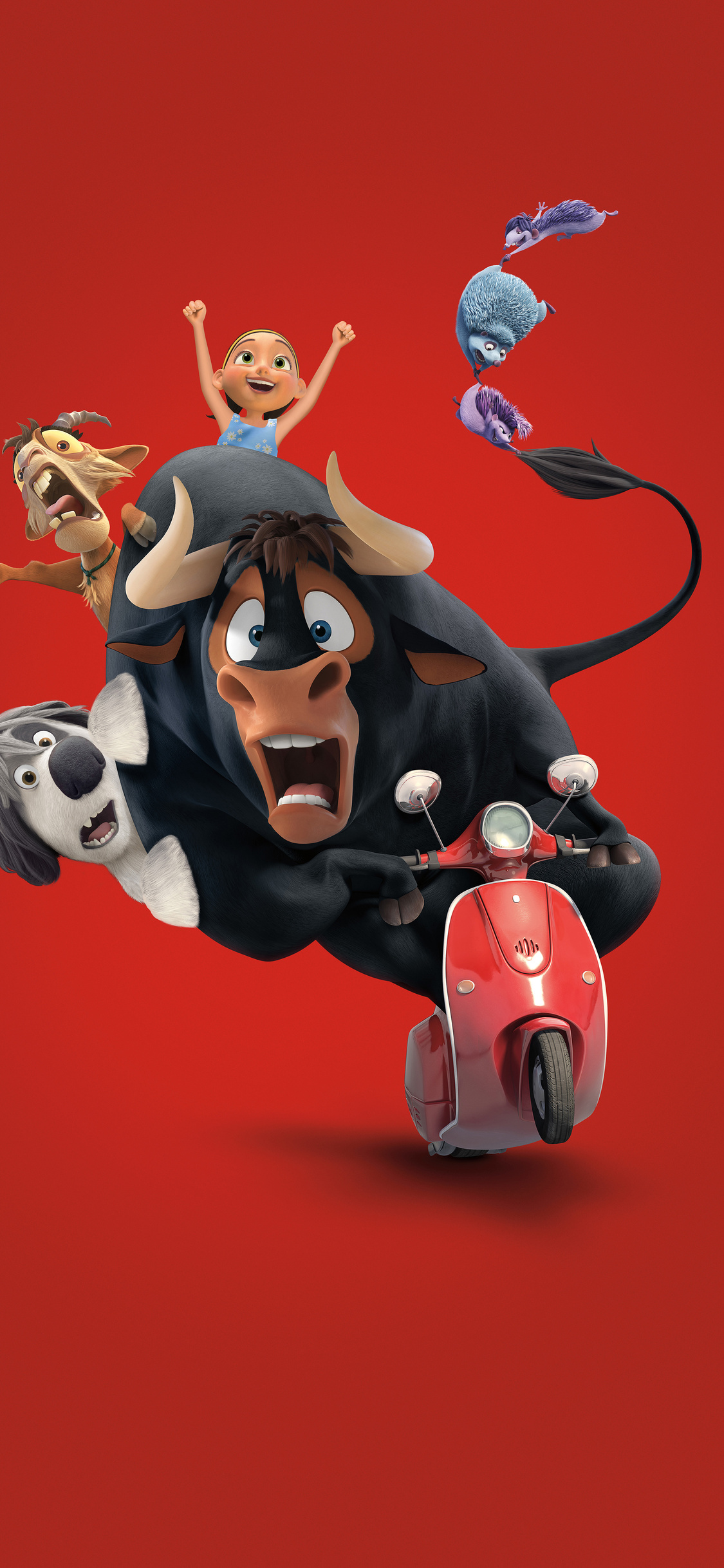 1125x2436 Ferdinand Best Animated Movie Of 2017 4k Iphone XS,Iphone 10 ...