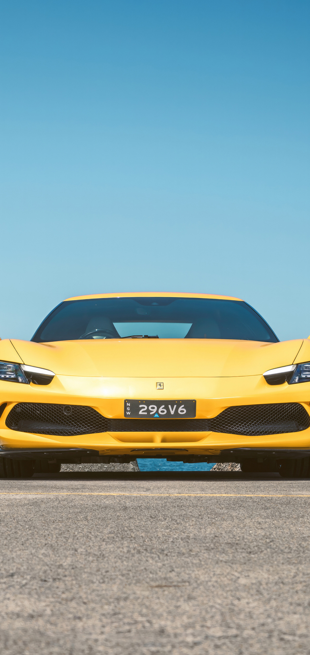 1080x2280 Ferrari 296 GTB 2023 Front One Plus 6,Huawei p20,Honor view ...