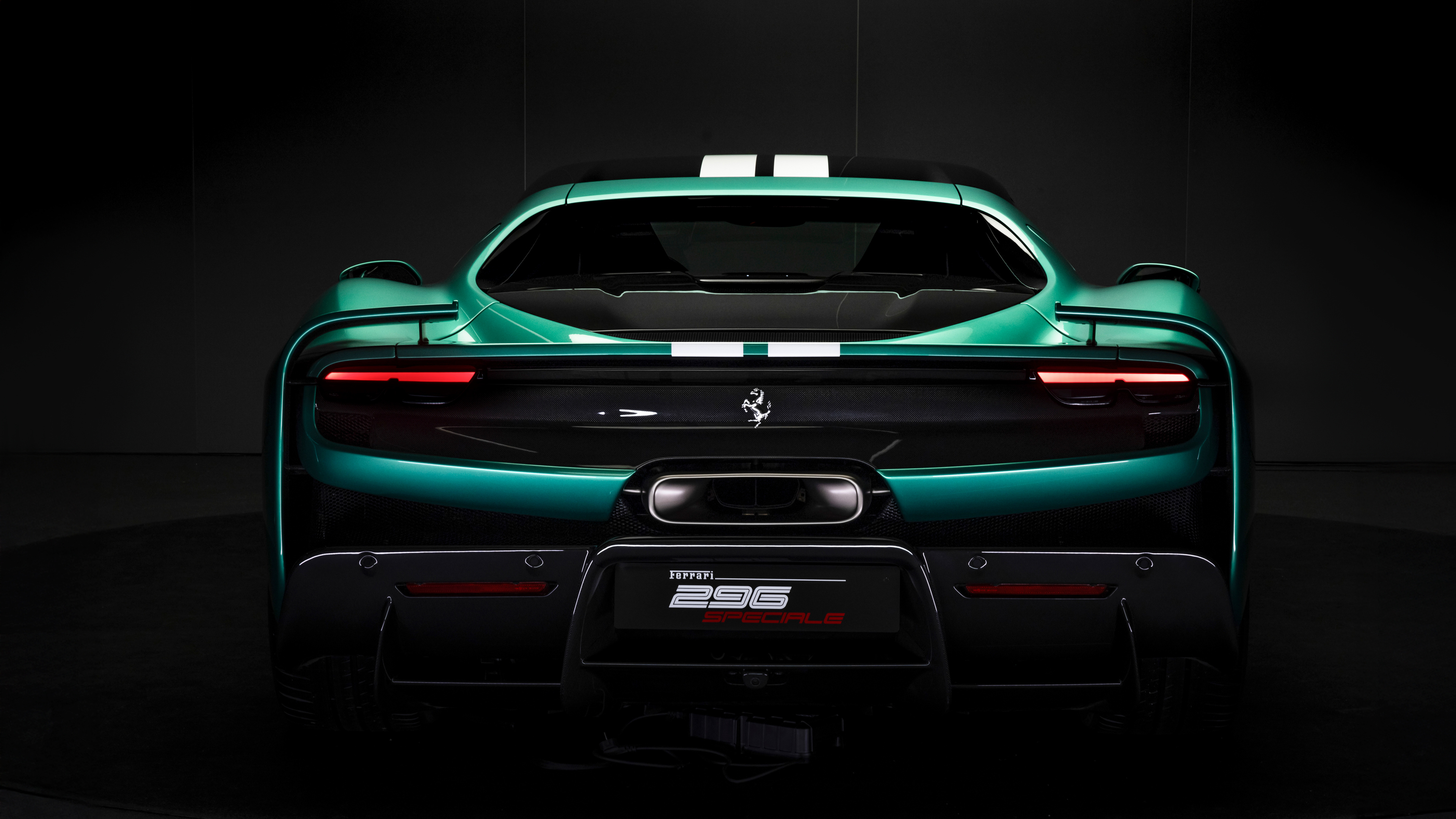 3840x2160 Ferrari 296 Speciale Rear View 4K ,HD 4k Wallpapers,Images ...
