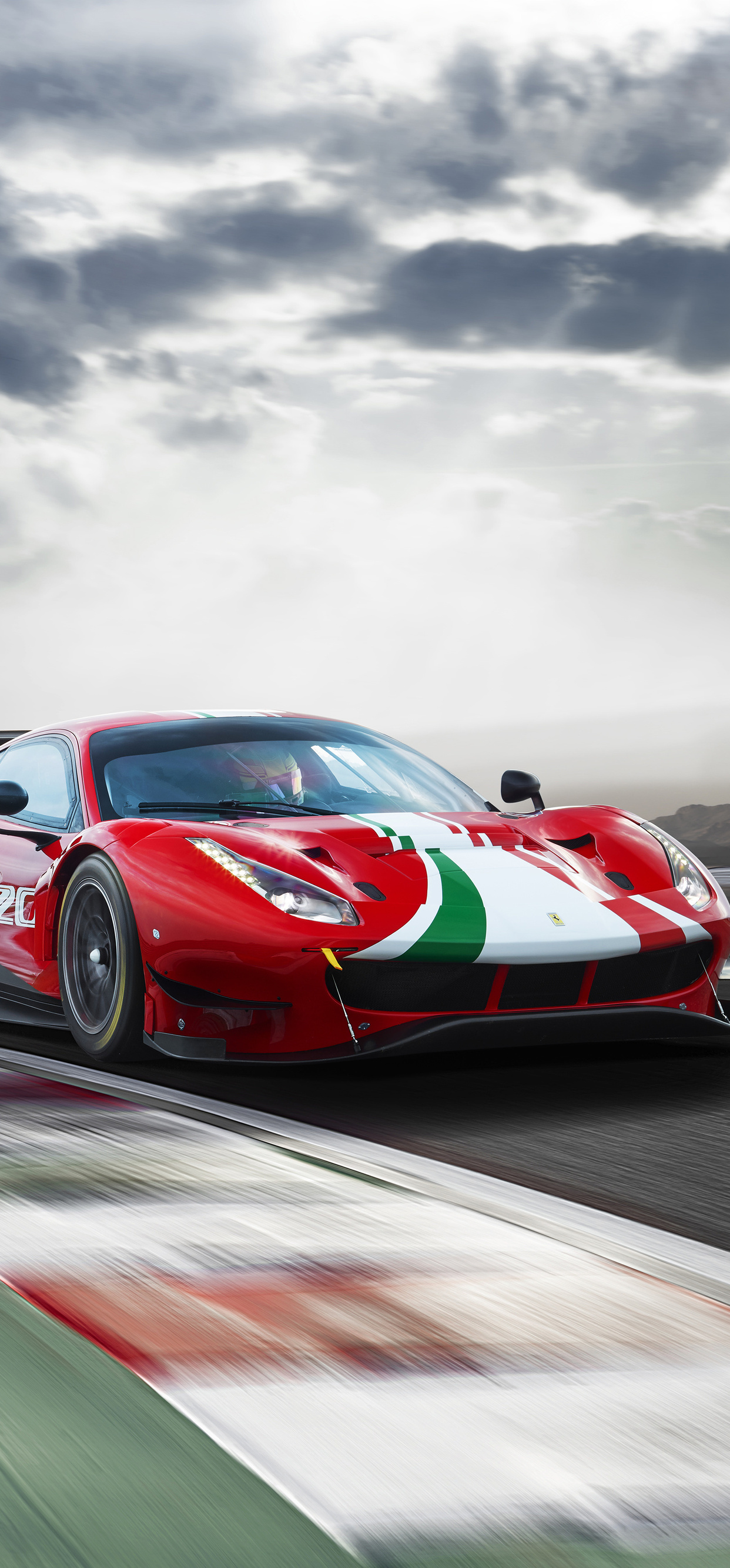 1242x2668 Ferrari 488 GT3 Evo 2020 Iphone XS MAX ,HD 4k Wallpapers ...