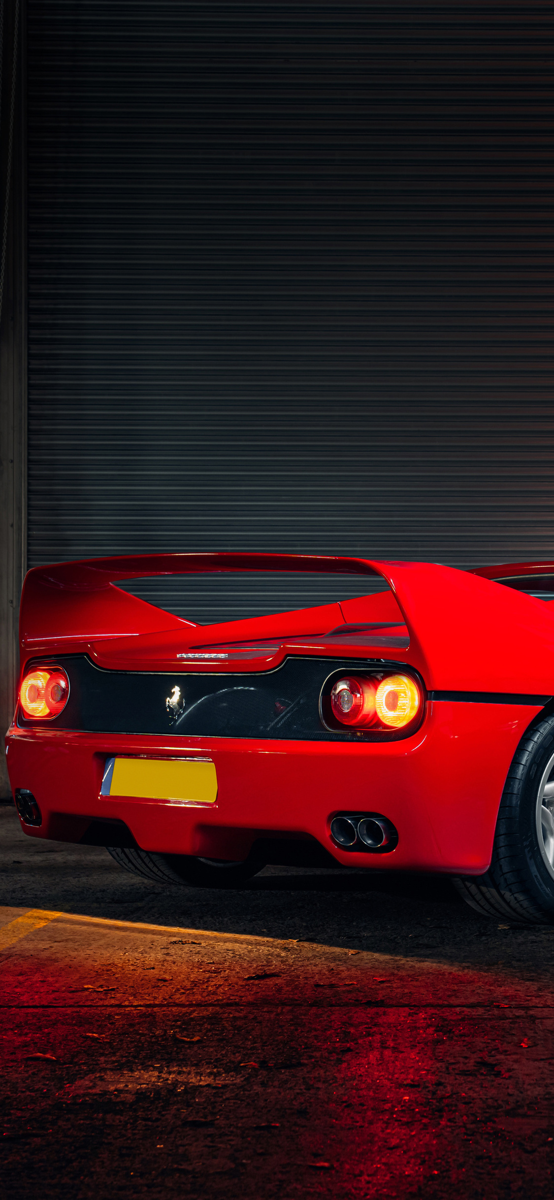 1125x2436 Ferrari F50 Rear Side Iphone XS,Iphone 10,Iphone X ,HD 4k ...