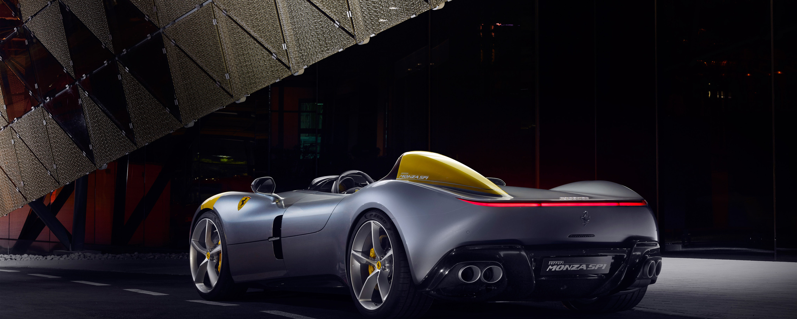 2560x1024 Ferrari Monza SP1 2018 Rear Wallpaper,2560x1024 Resolution HD ...