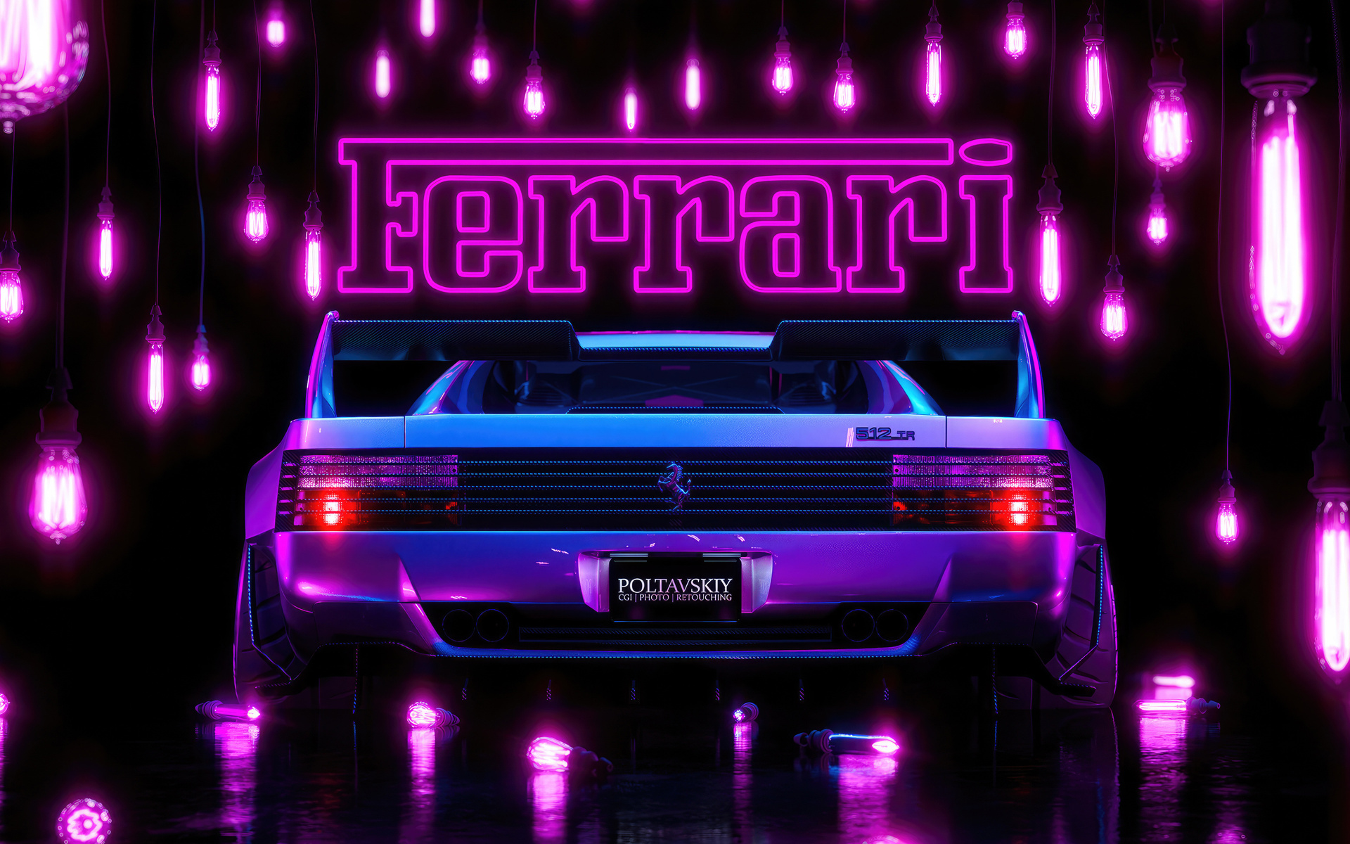 1920x1200 Ferrari Neon OEM 1080P Resolution ,HD 4k Wallpapers,Images ...