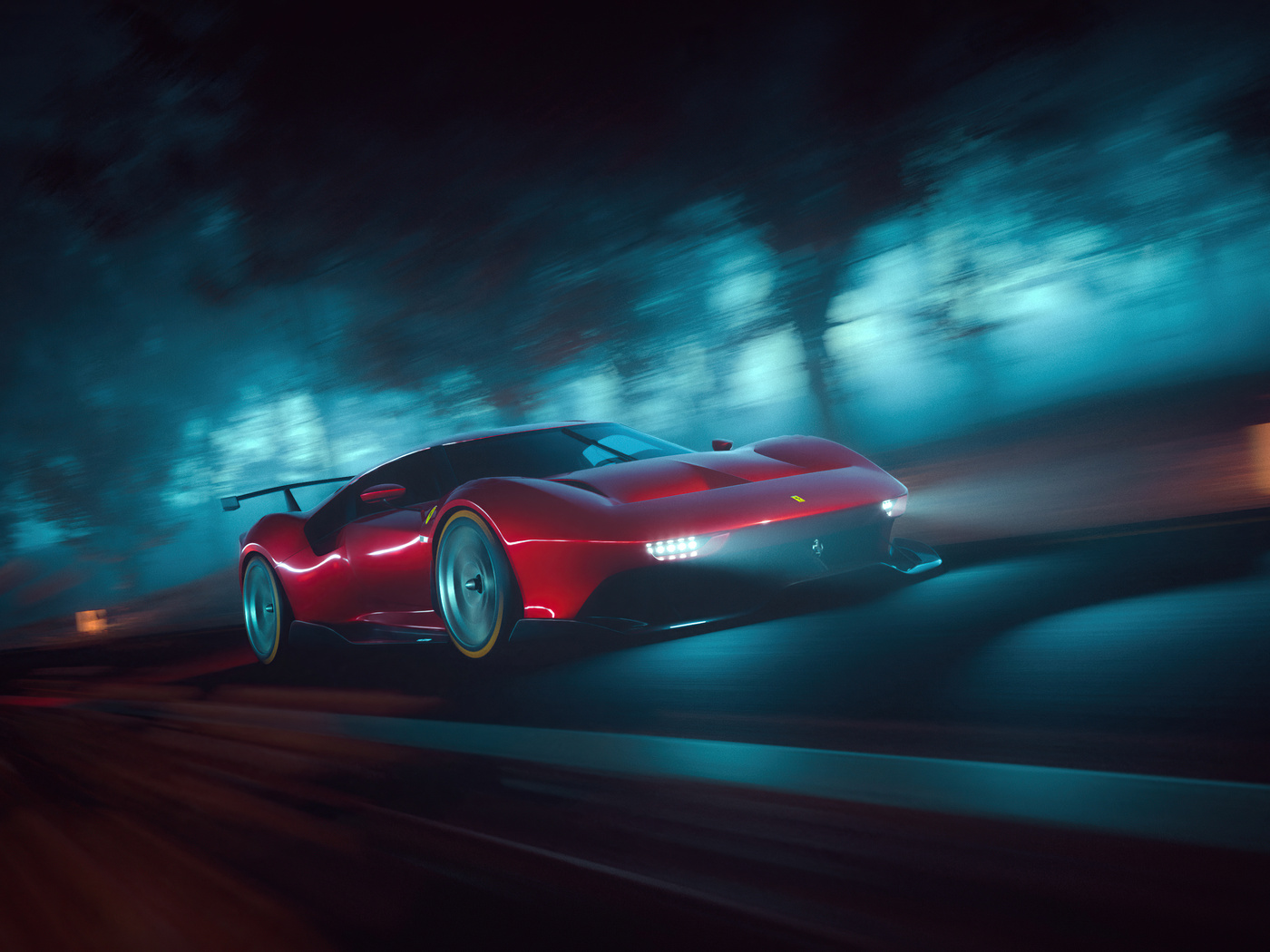 1400x1050 Ferrari P80 C CGI 5k Wallpaper,1400x1050 Resolution HD 4k ...