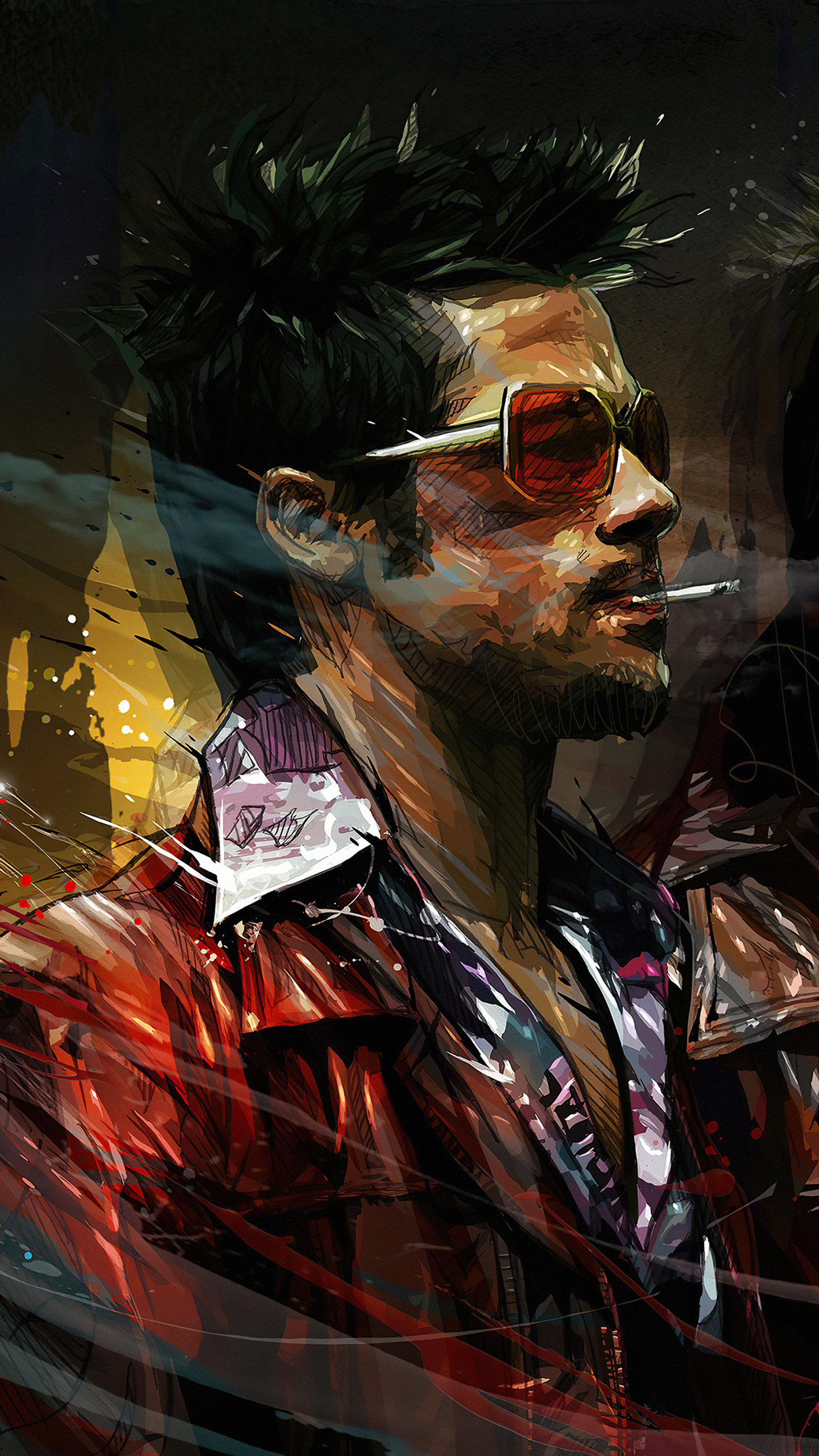 1440x2560 Fight Club 4k Samsung Galaxy S6,S7 ,Google Pixel XL ,Nexus 6 ...