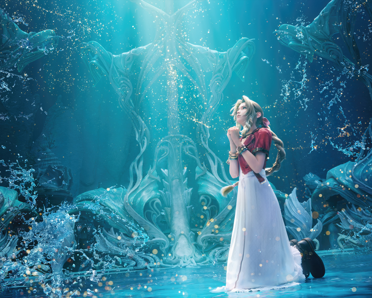 1280x1024 Final Fantasy Vii Rebirth Aerith Gainsborough Wallpaper ...