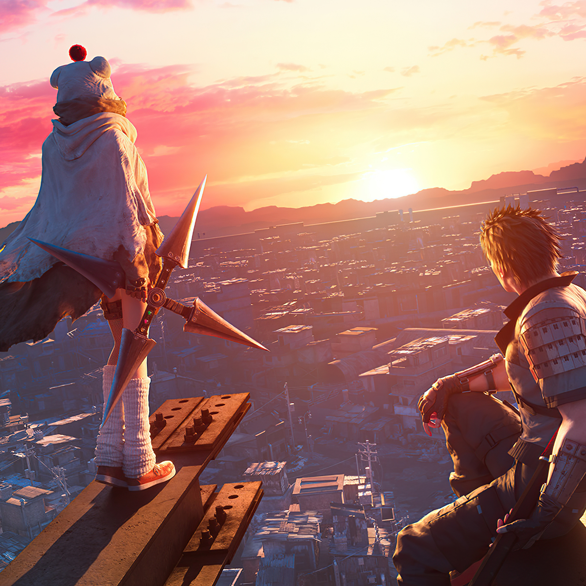 2048x2048 Final Fantasy VII Remake Intergrade 5k Ipad Air ,HD 4k ...